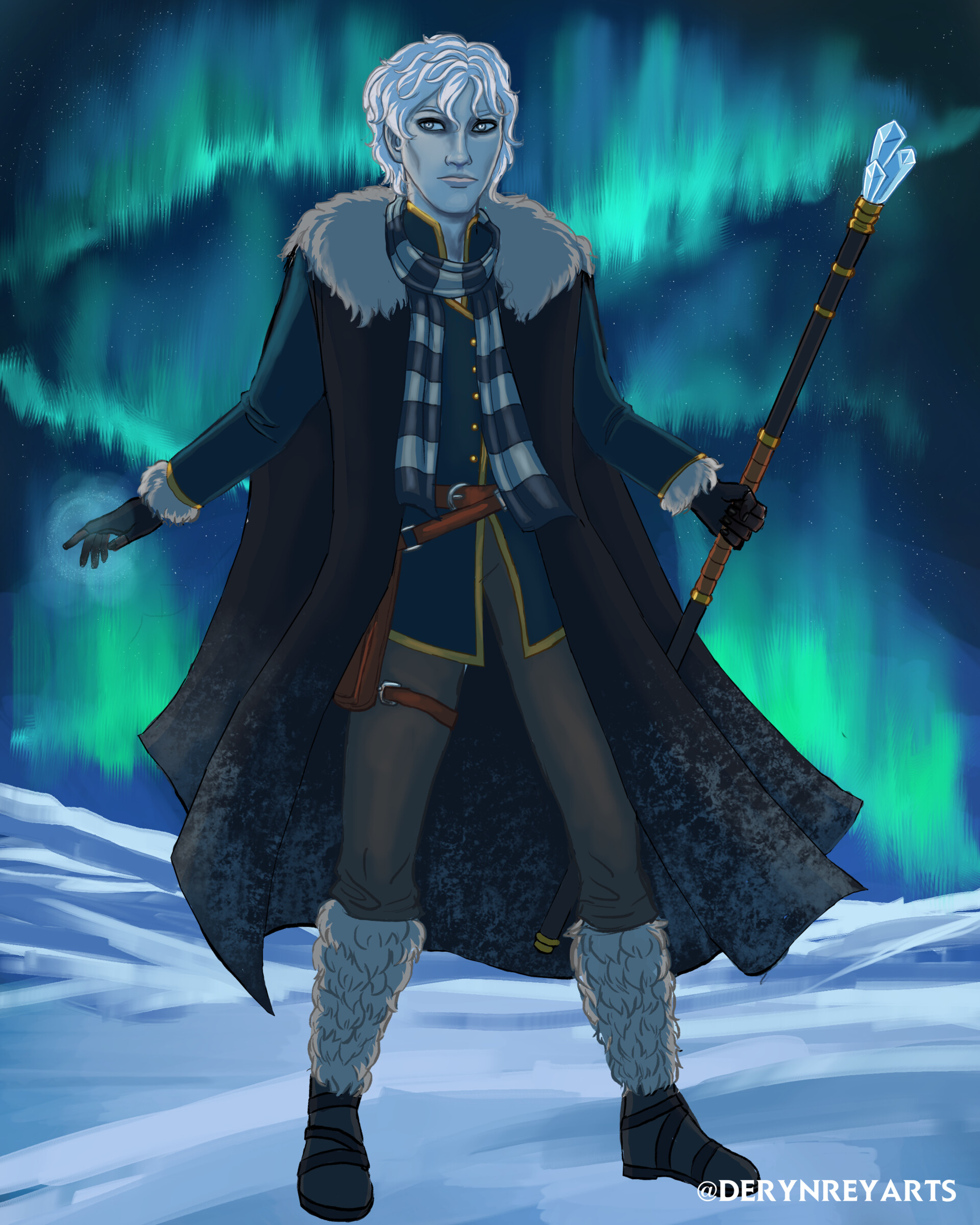 ArtStation - Xander and Northern Lights