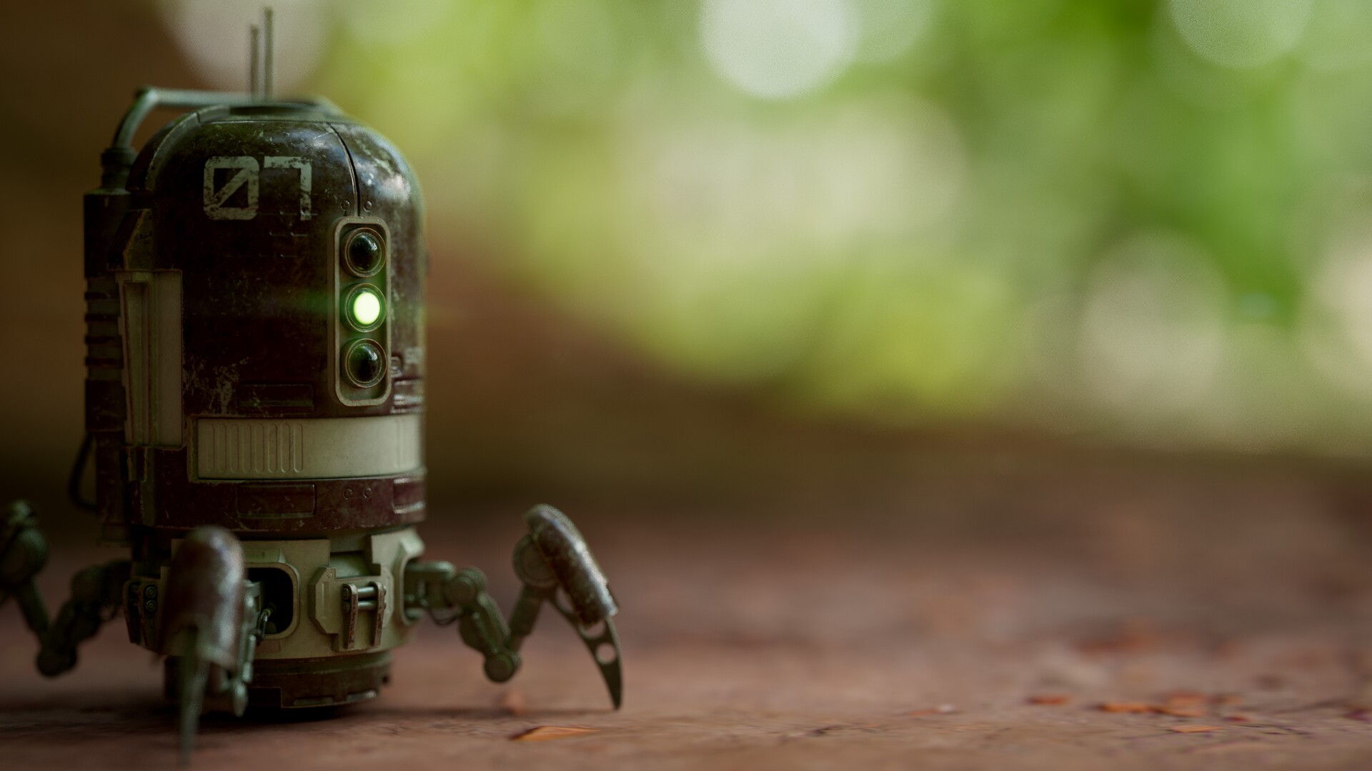 Ryan Paz - Substance Painter Spiderbot