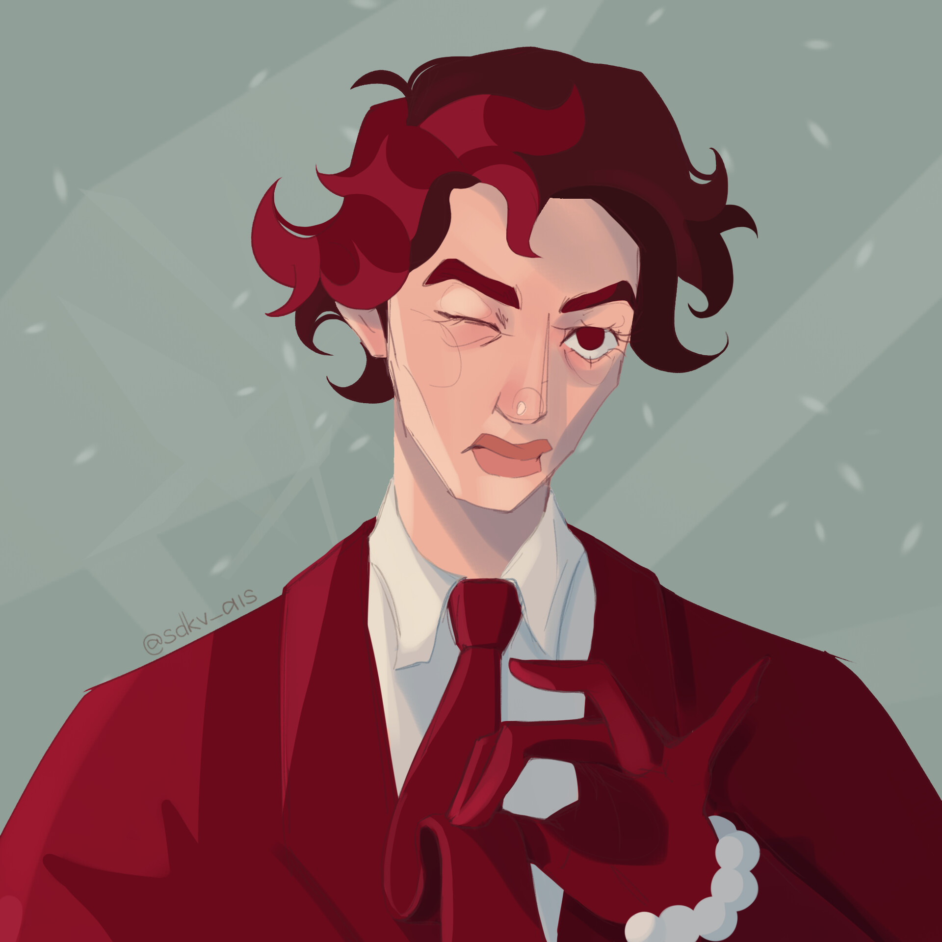 ArtStation - boy with a tie