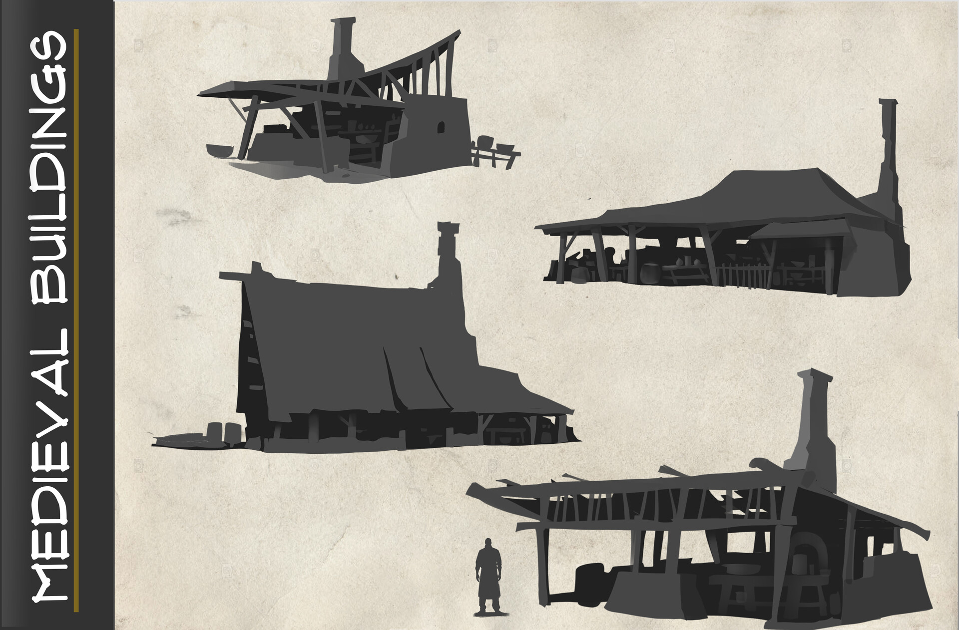 paul mccormack - medieval work sheds