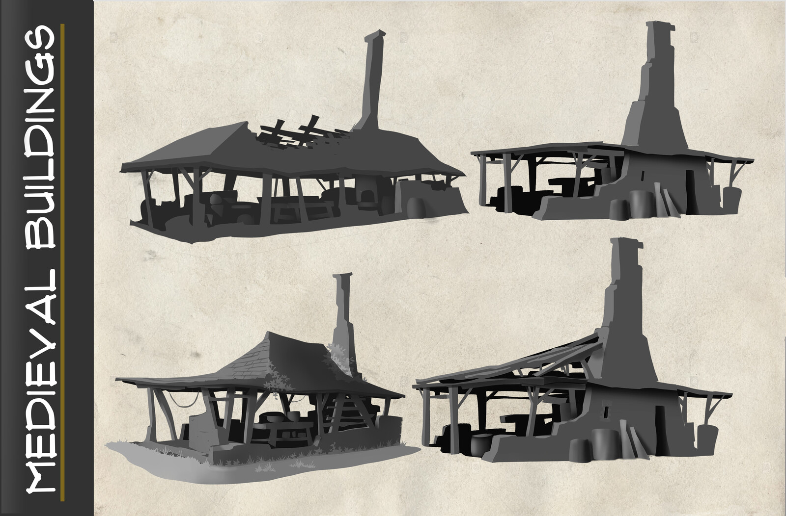 paul mccormack - medieval work sheds