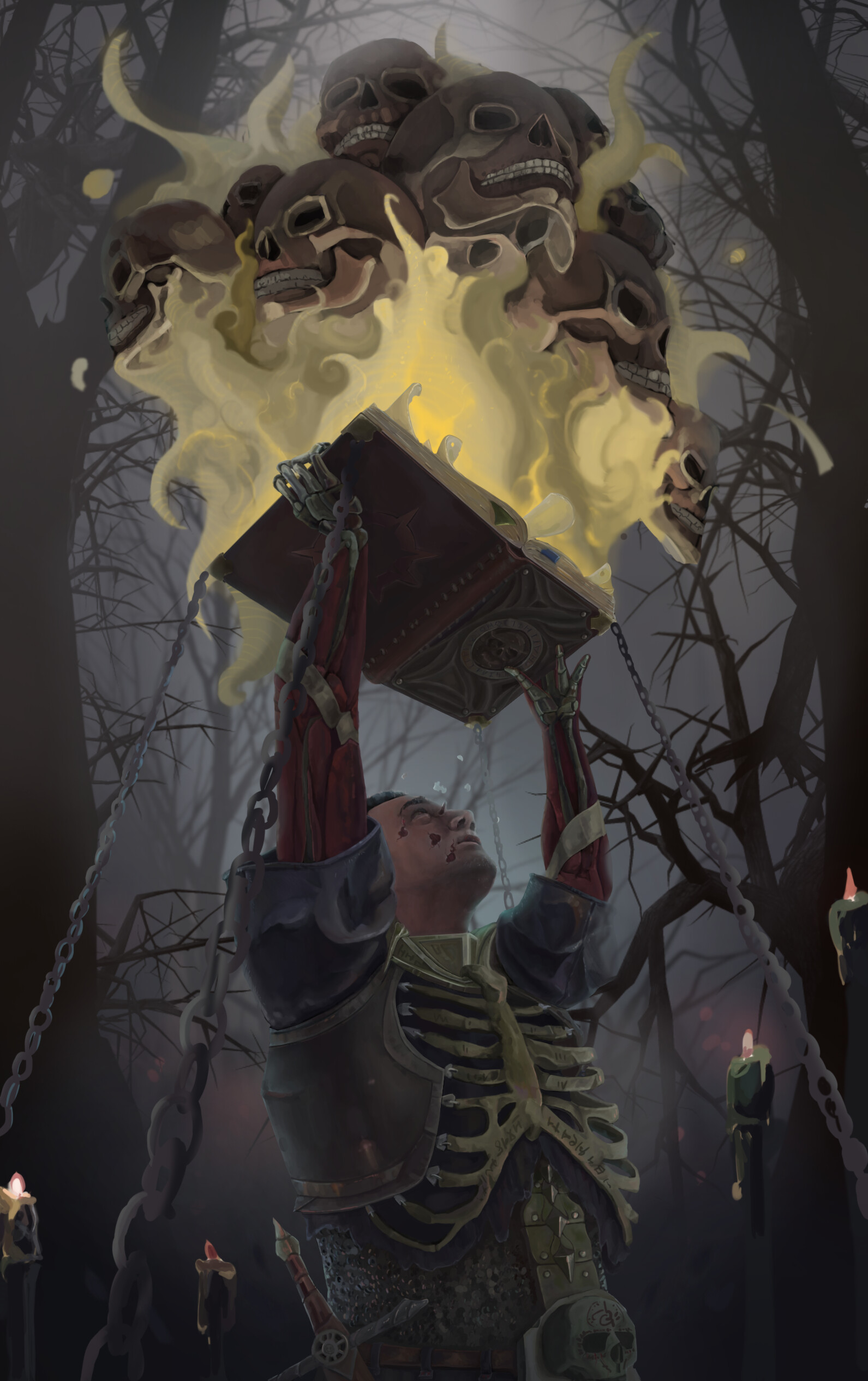 ArtStation - Becoming a Necromancer