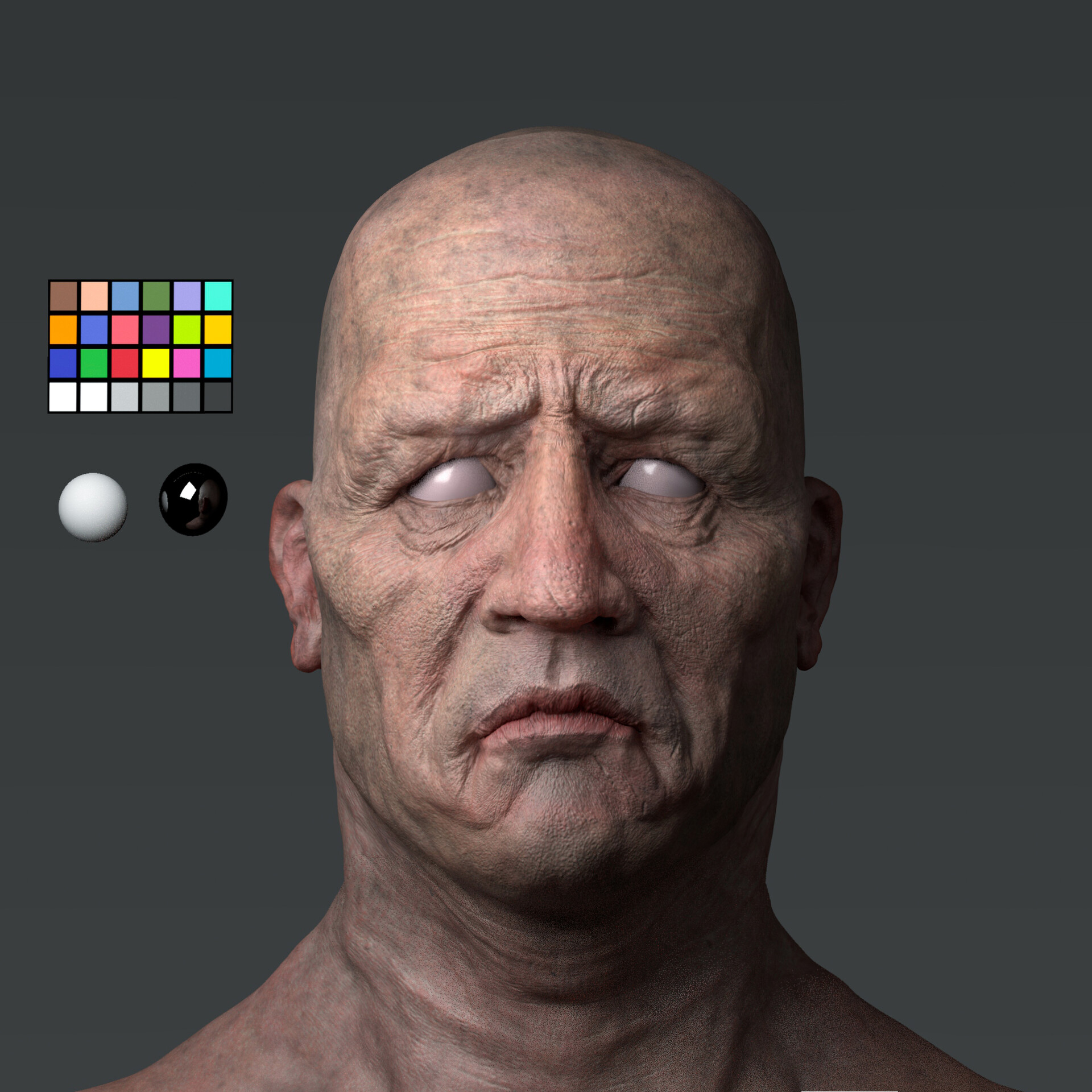 ArtStation - OLD MAN (wip)