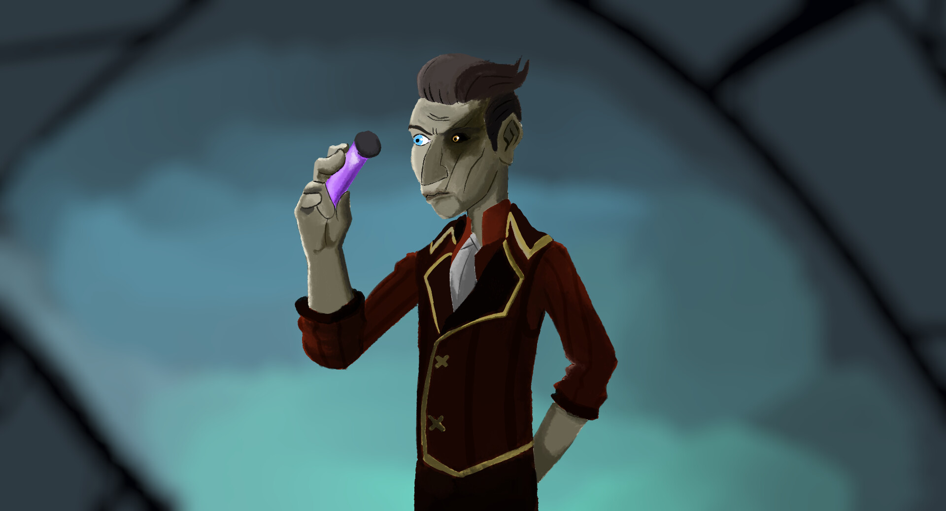 ArtStation - Silco observing Shimmer