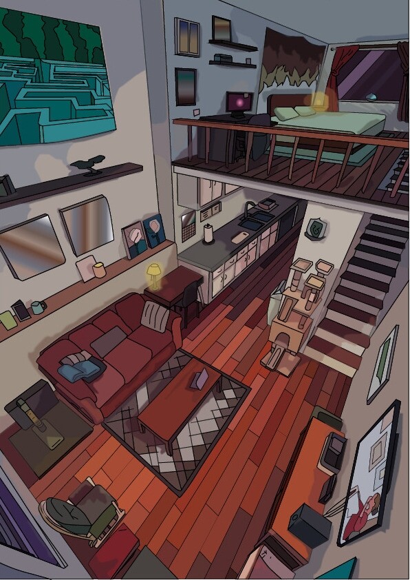 ArtStation - Cozy house