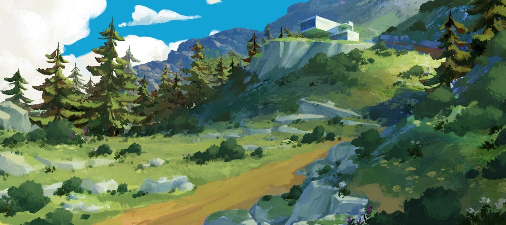 ArtStation - mountain