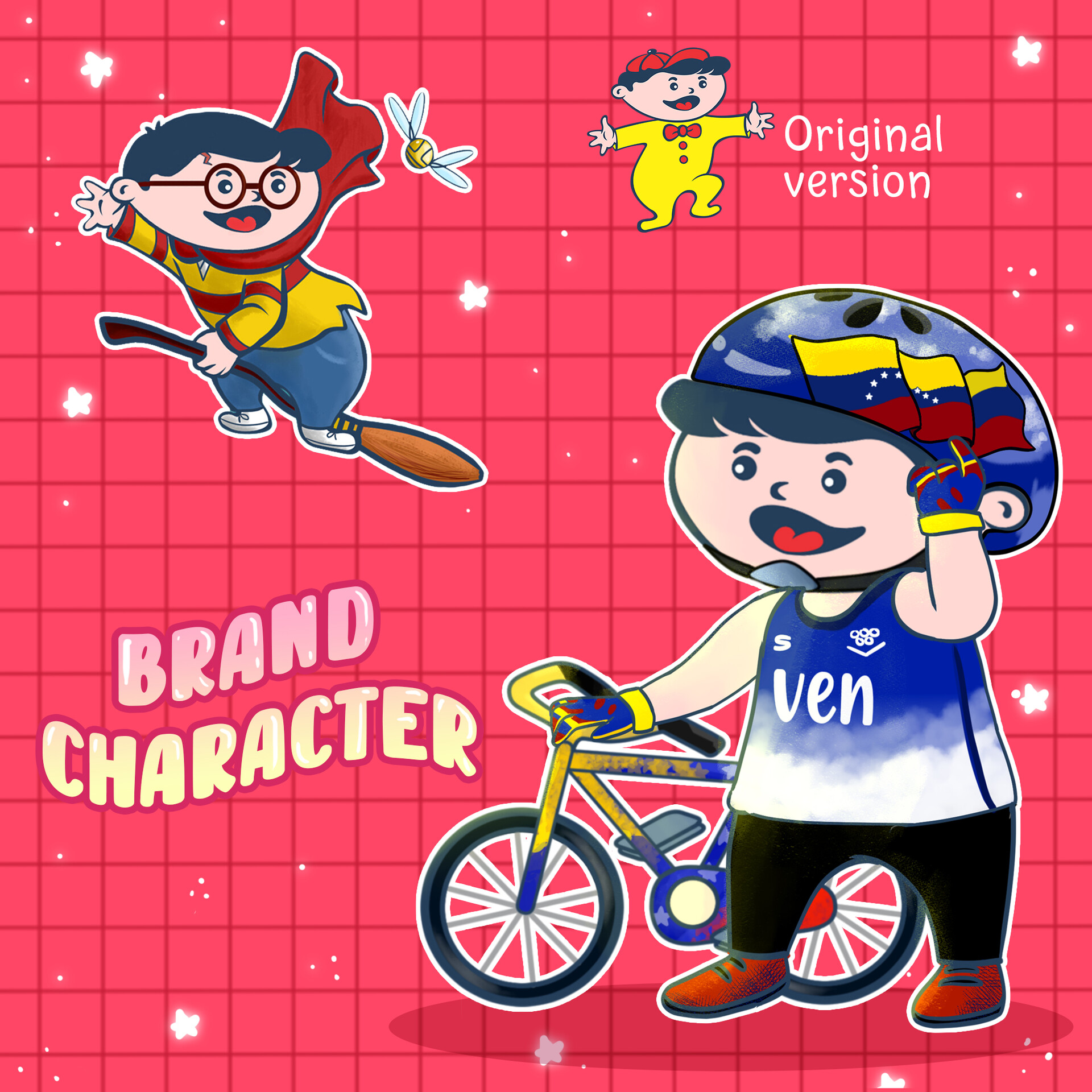 ArtStation - ``Once Once.ca`` brand character illustrations