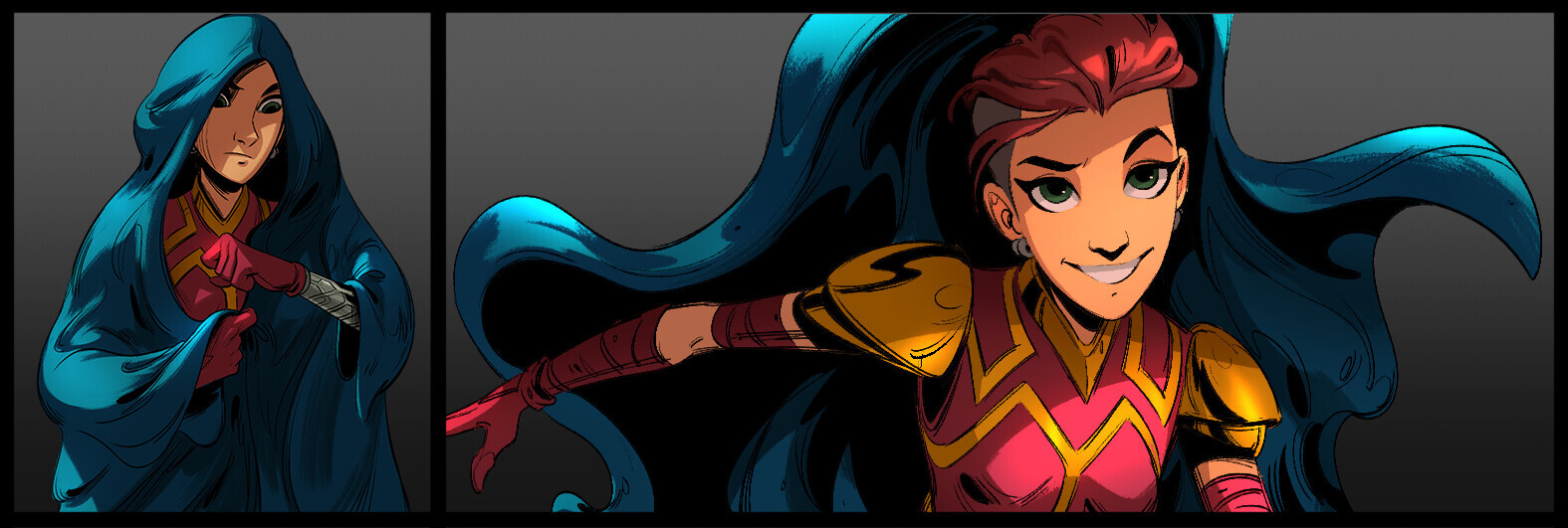 Rohan Baikar - Illustration made for motion comics.