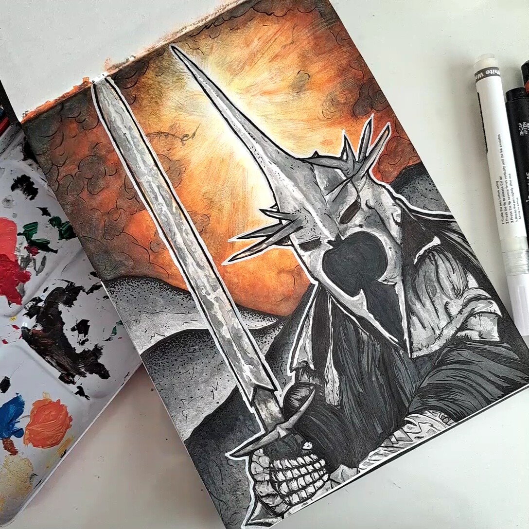 ArtStation - The Witch-King of Angmar