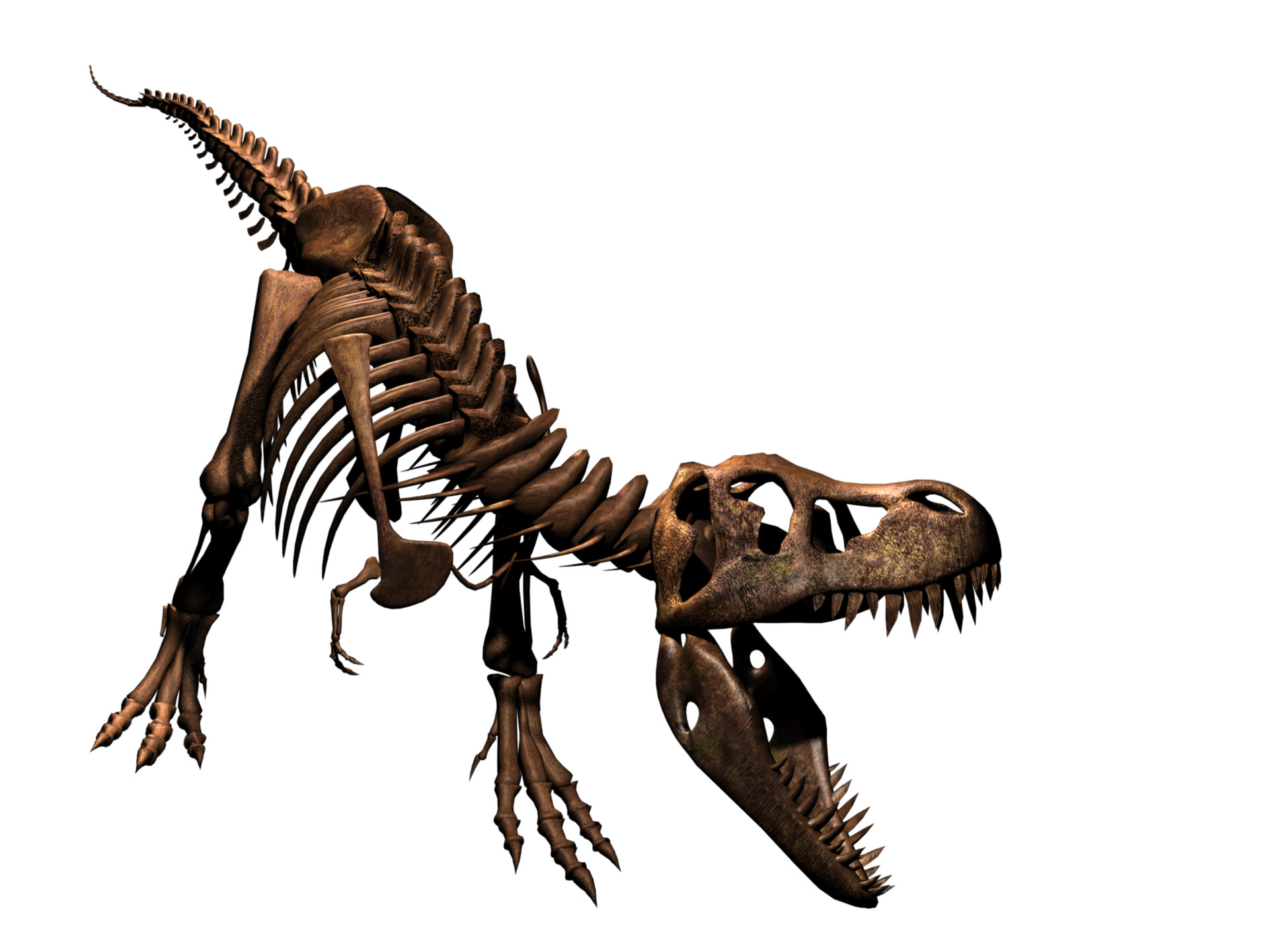 ArtStation - T. rex Low Poly Rigged