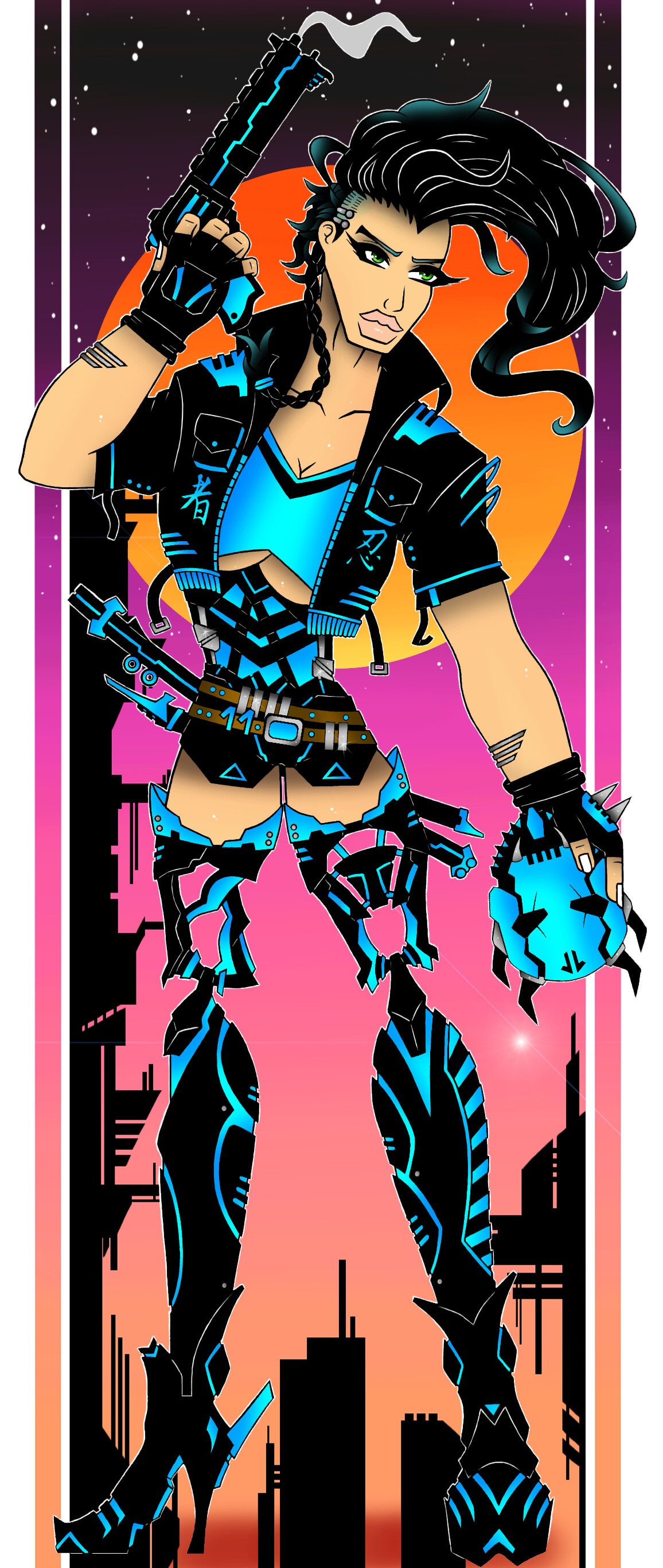 ArtStation - OC Agent Blue