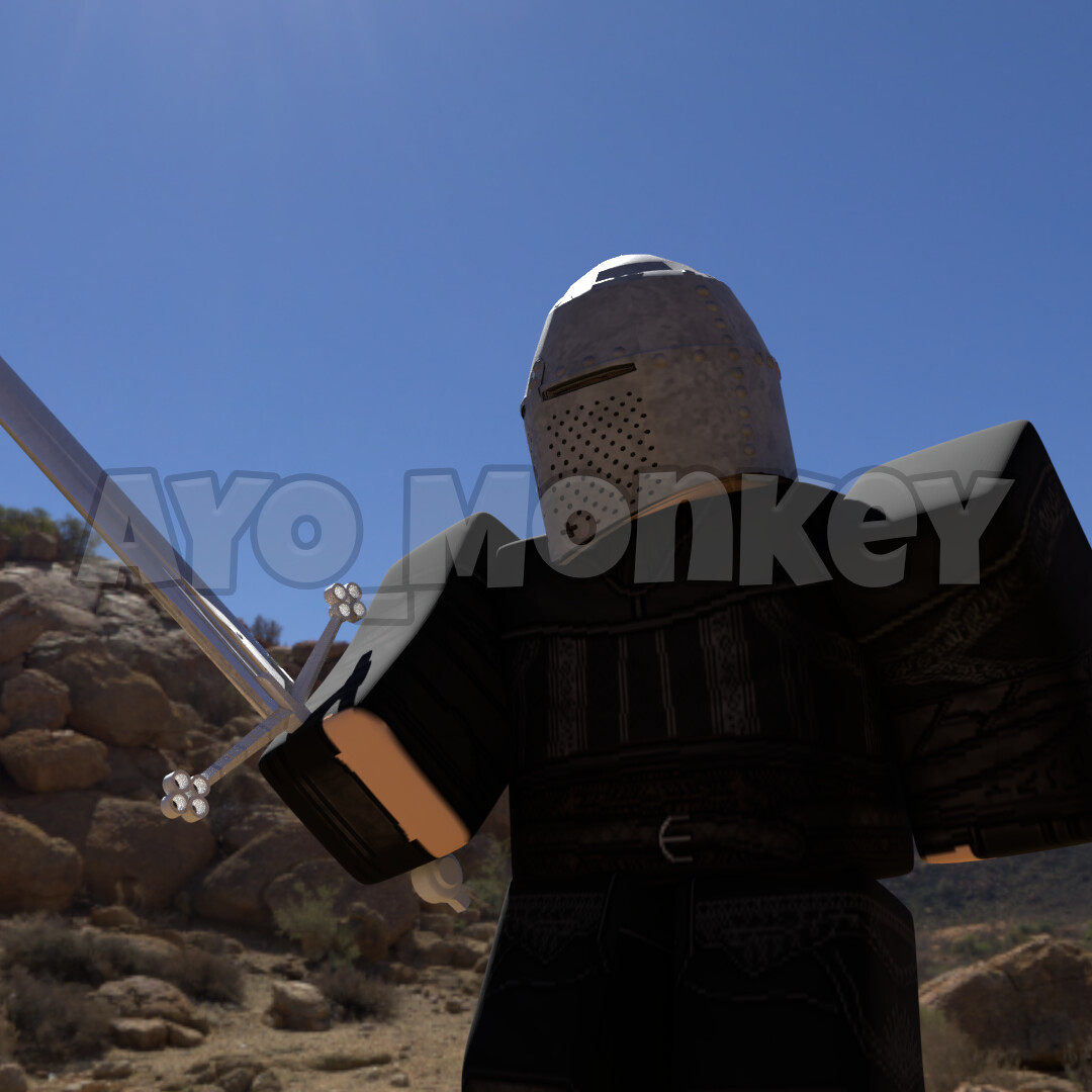 ArtStation - Knight Render | Roblox GFX