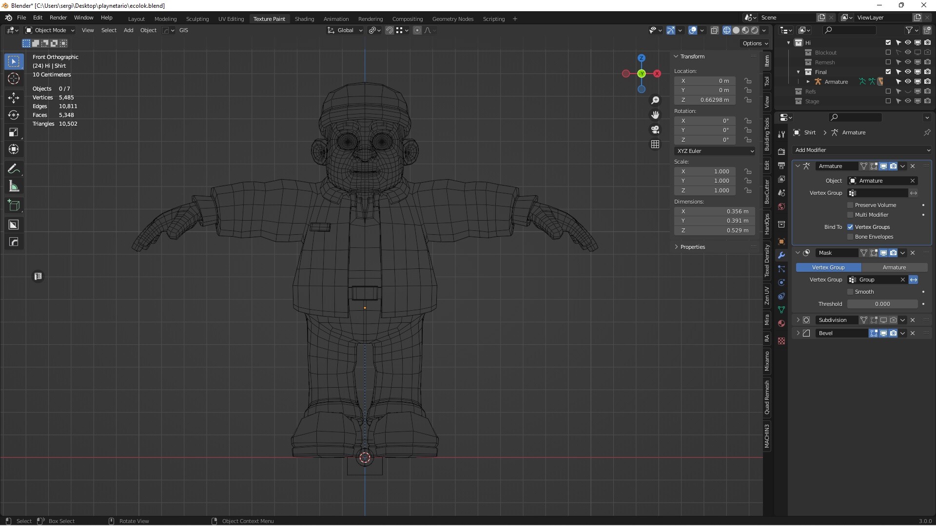 Sérgio Pinto - Cartoon Character