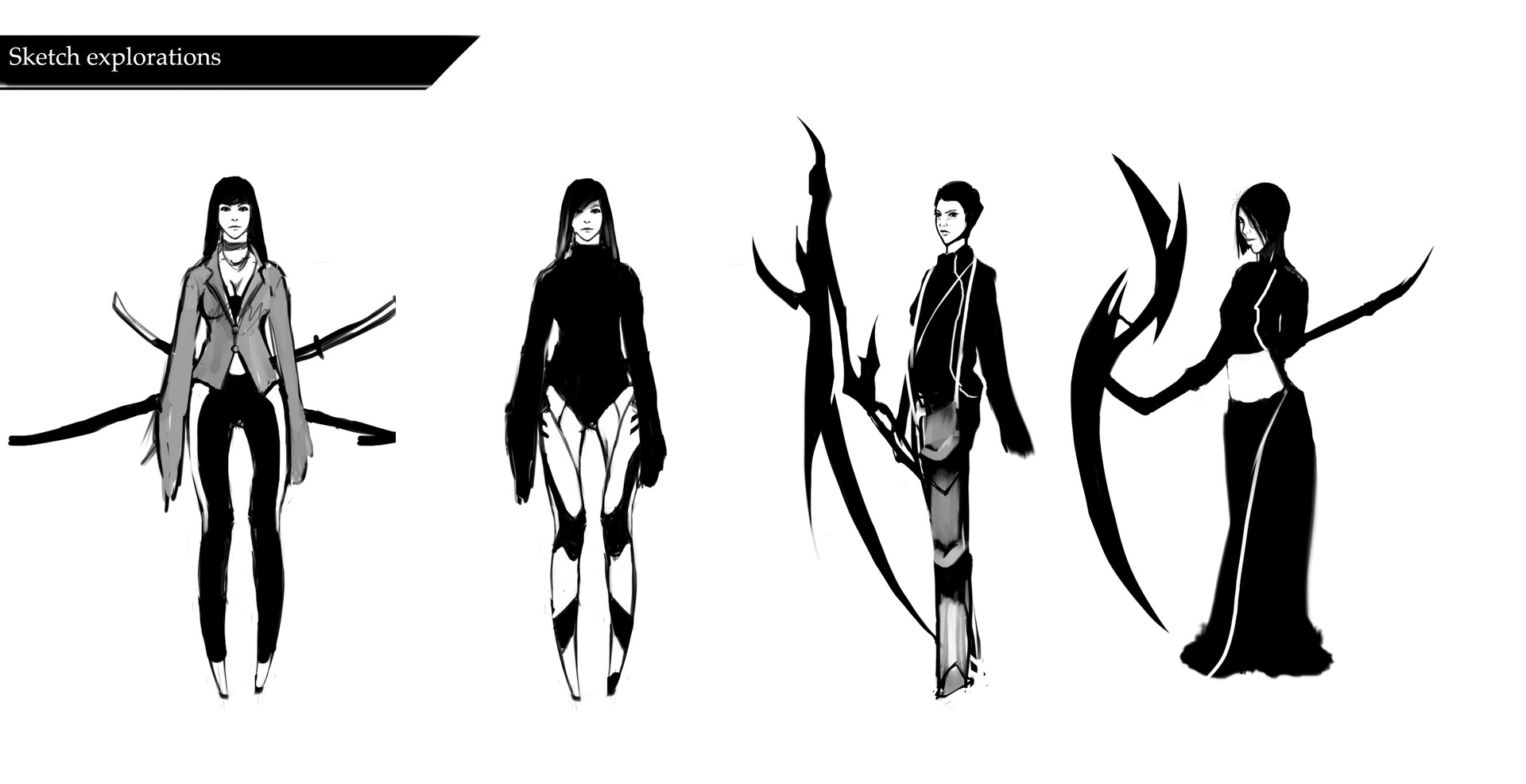 ArtStation - Sketch explorations