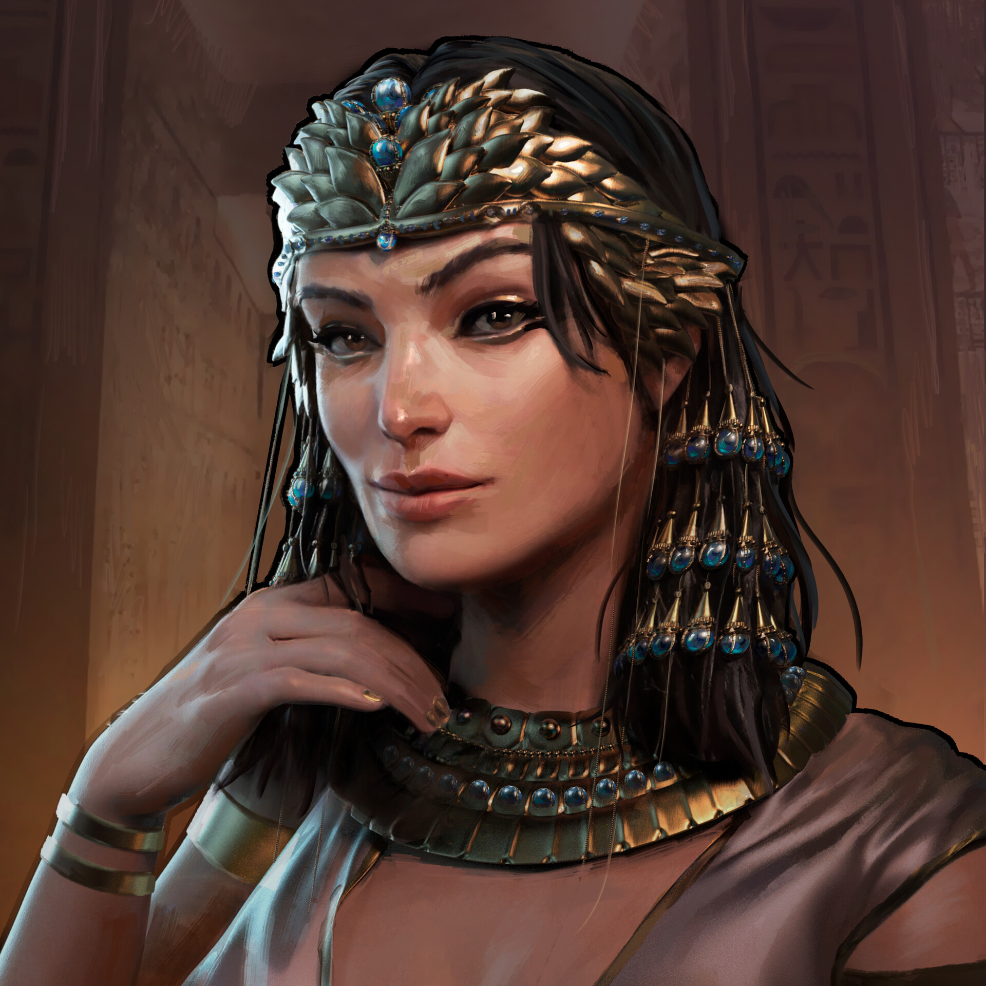 ArtStation - Stylized portrait practice