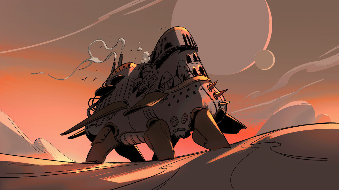 Rohan Baikar - Illustrations made for motion comics.