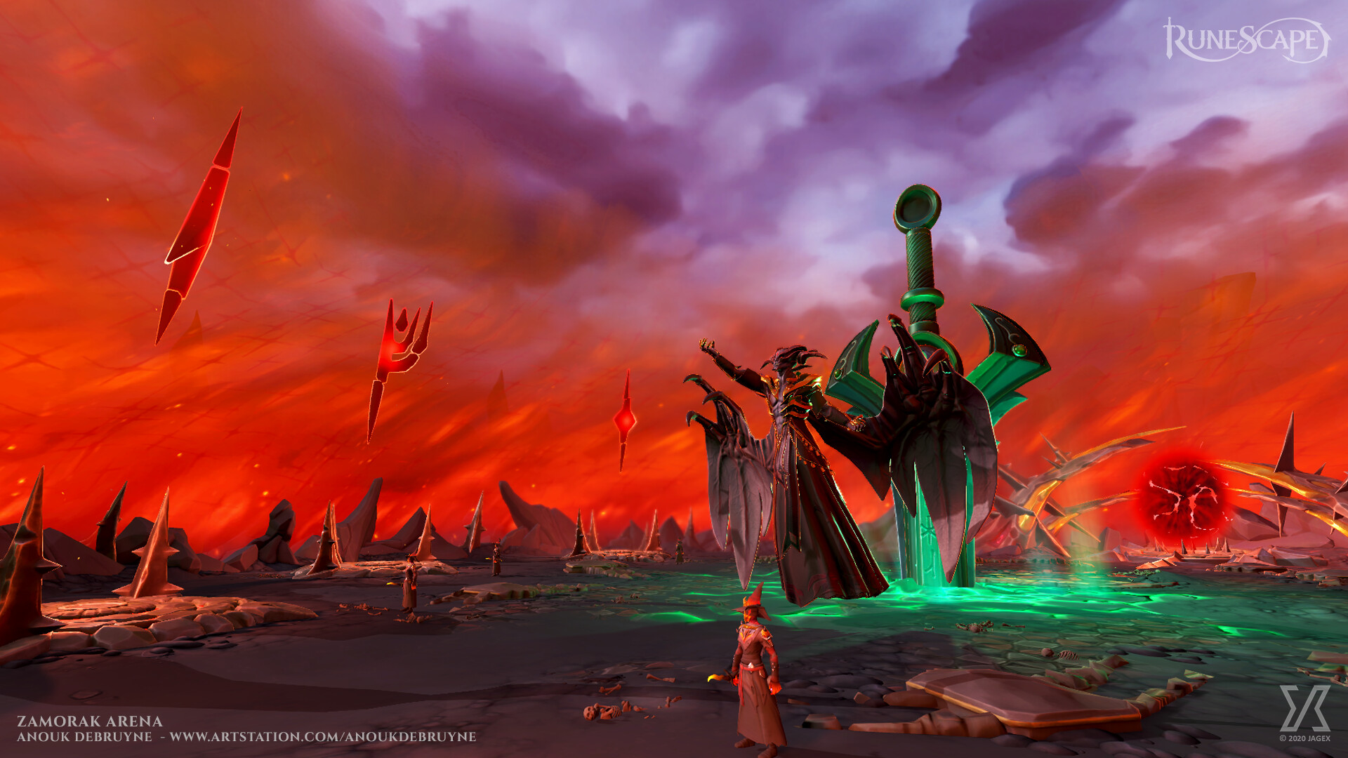 Runescape Zamorak Symbol