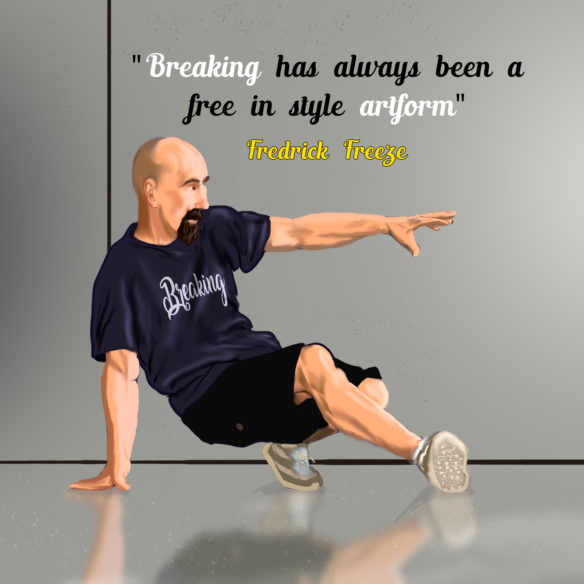 ArtStation - Art form - Bboy Freeze