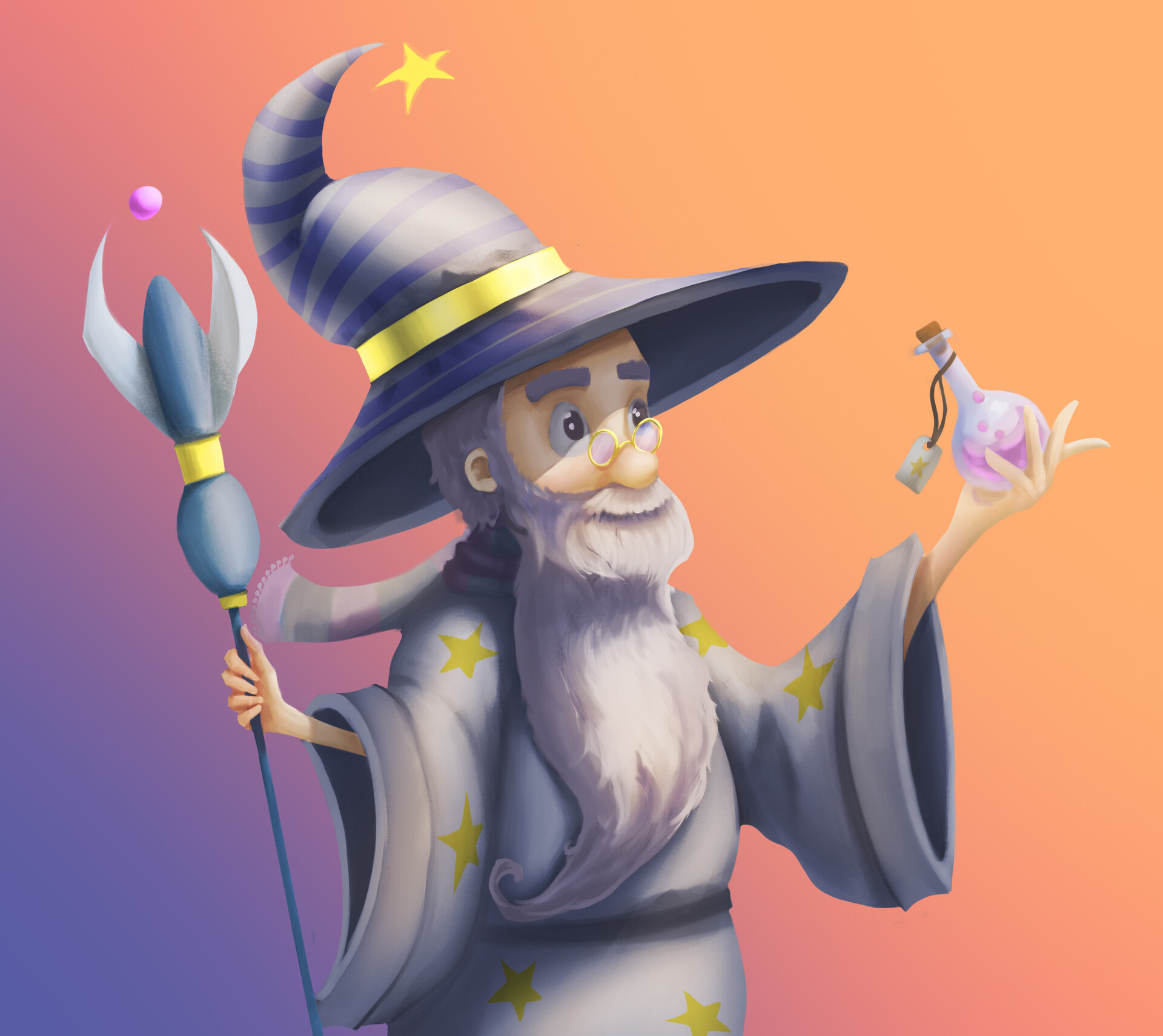 ArtStation - Wizard