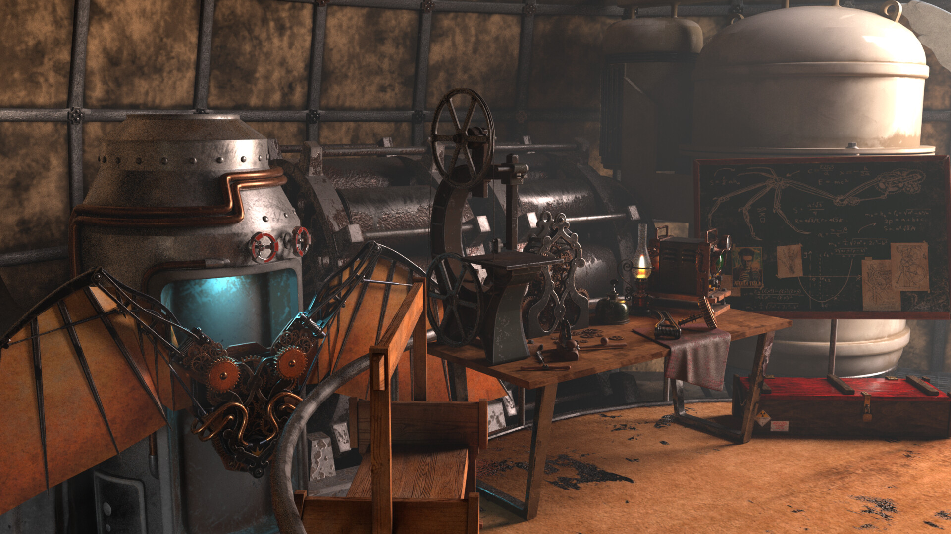 Pablo Palomo - Steampunk Room