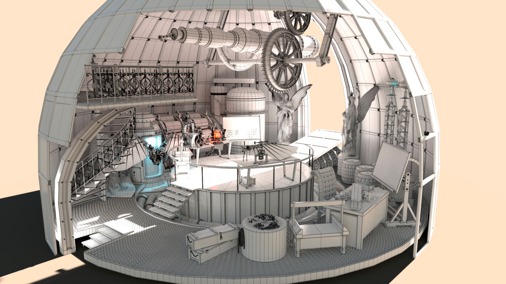 Pablo Palomo - Steampunk Room