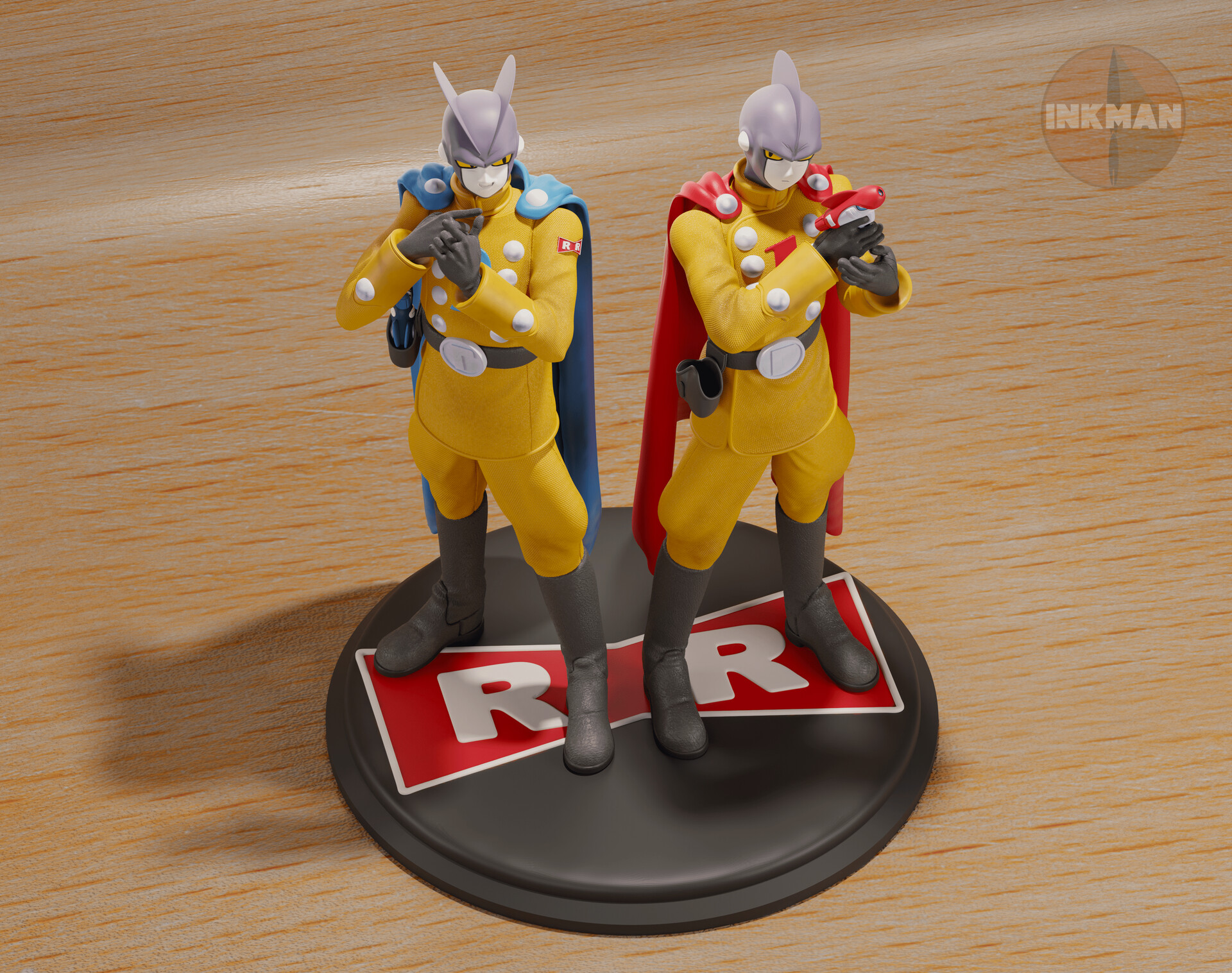 ArtStation - Gamma 1 & Gamma 2 - Dragonball Super - Super Hero