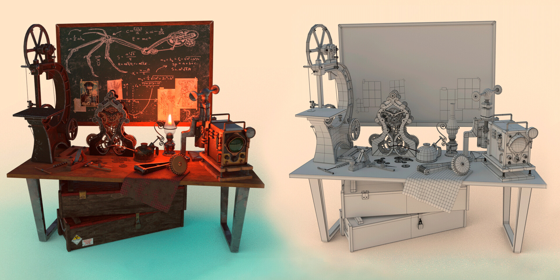 Pablo Palomo - Steampunk Room