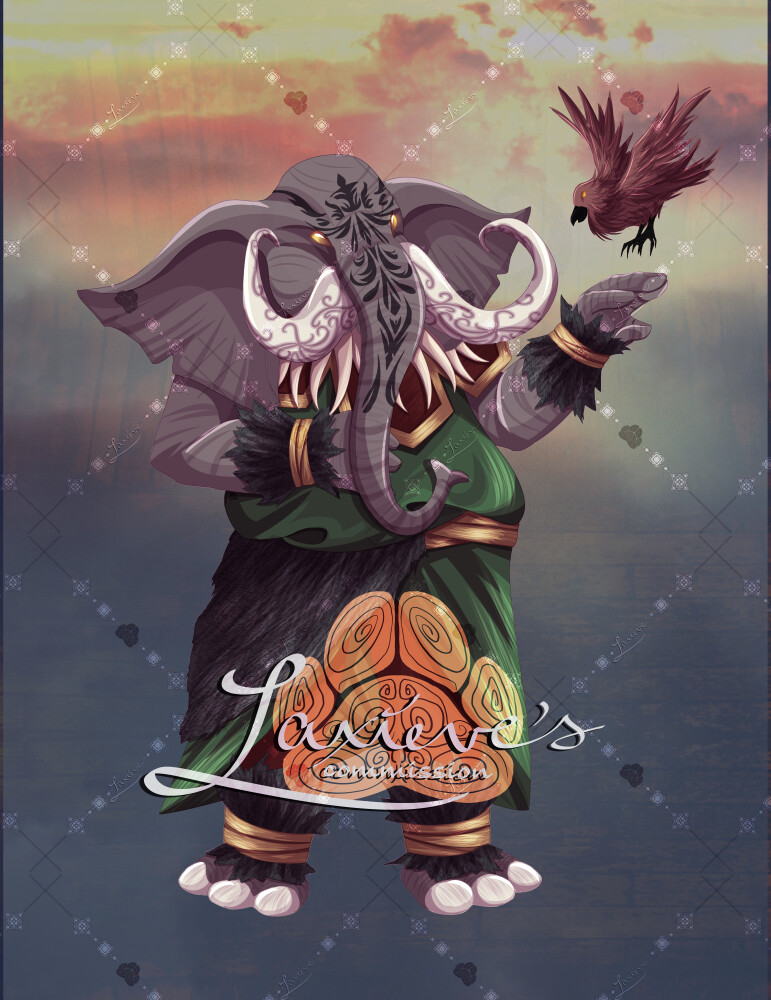 ArtStation - Commission: Loxodon