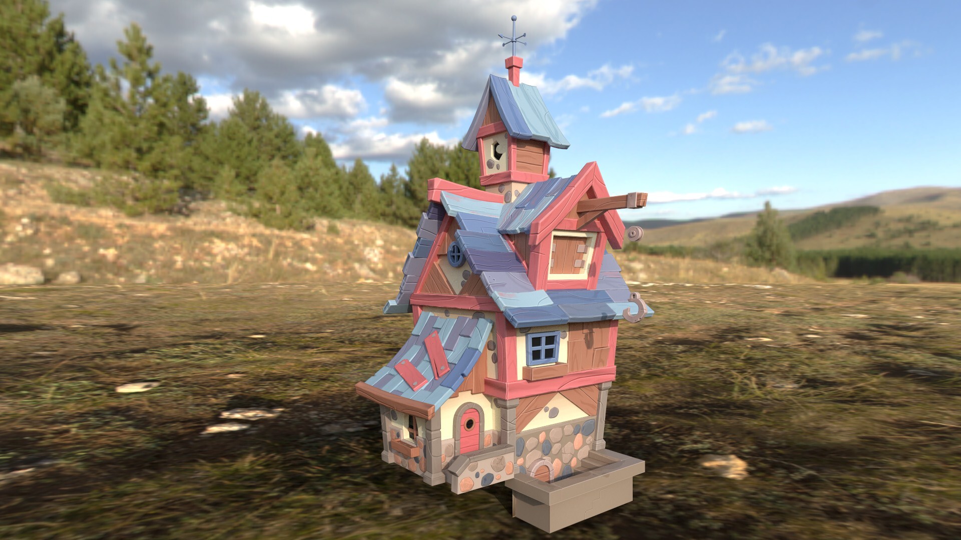 ArtStation - House - 3D Model