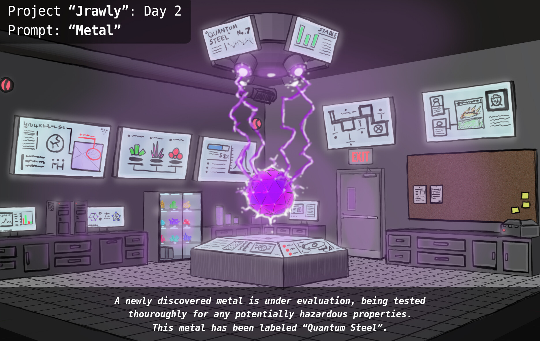 ArtStation - Quantum Steel Research Lab