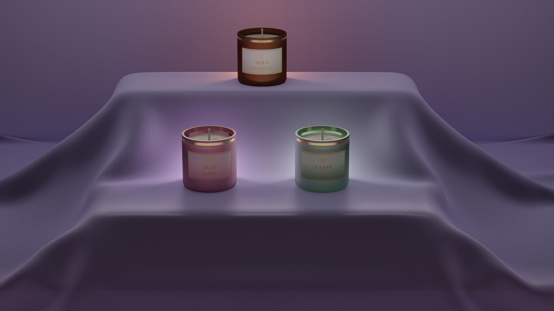 ArtStation - Candle Product Render