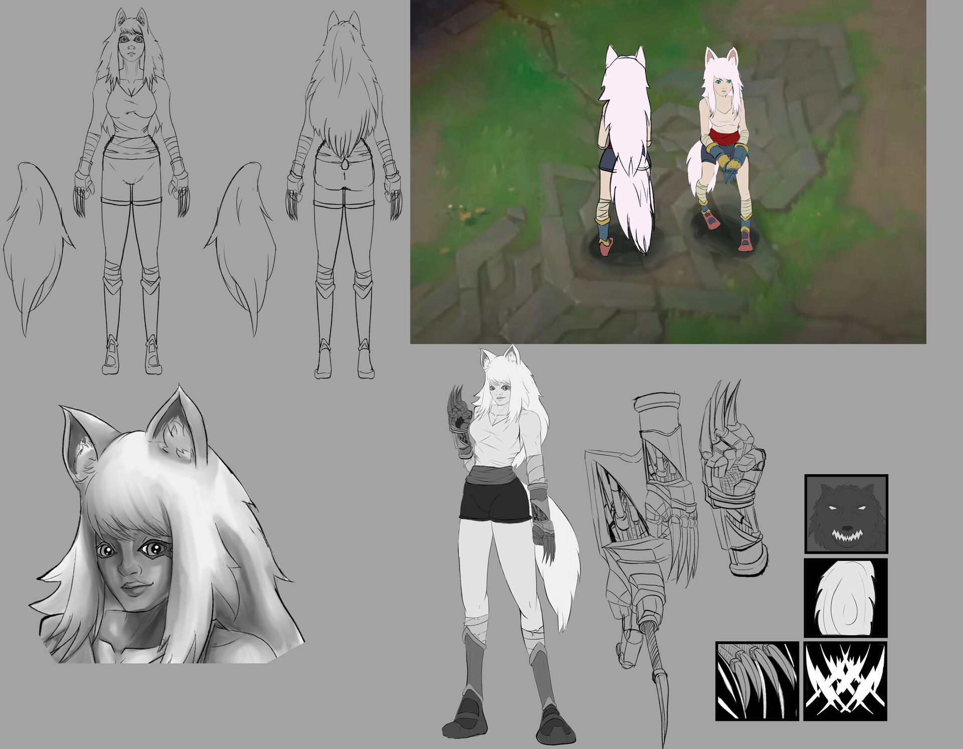 ArtStation - Lunair concept art