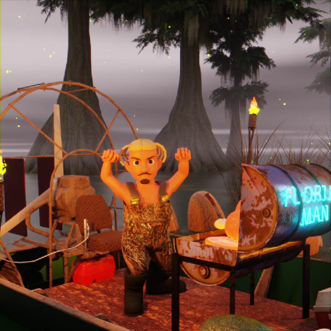 ArtStation - Florida Man Music Video Teaser