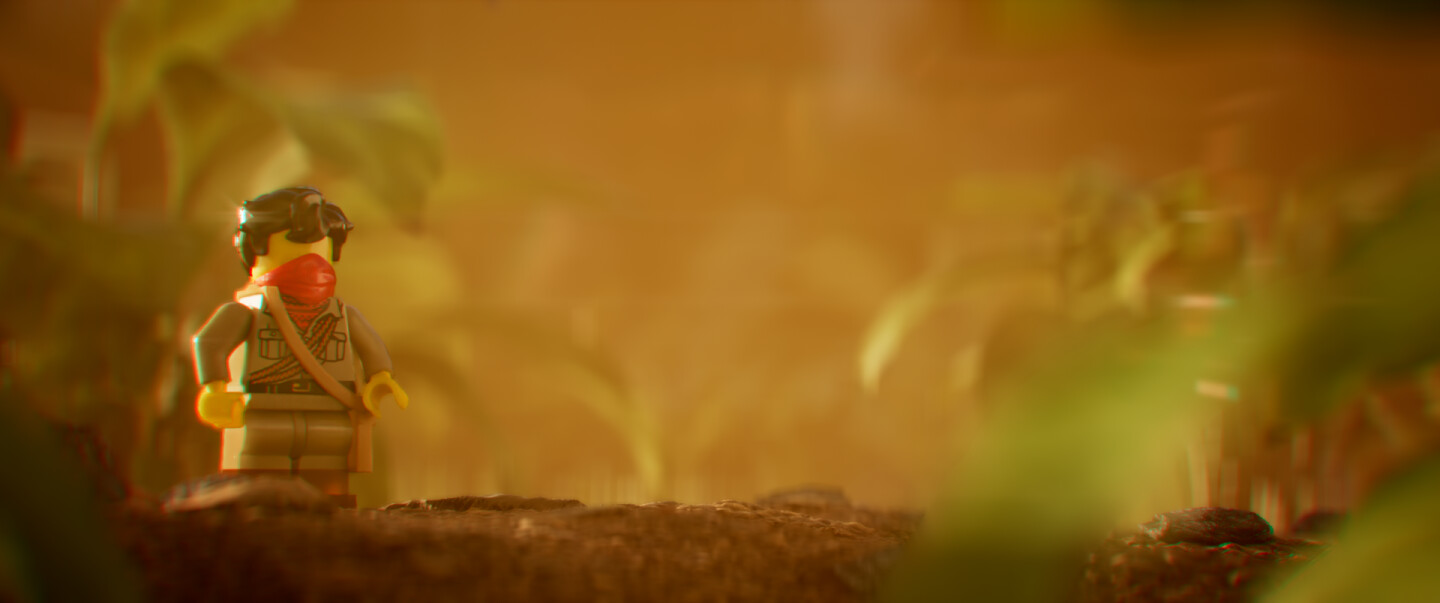 ArtStation - LEGO Nature Scene