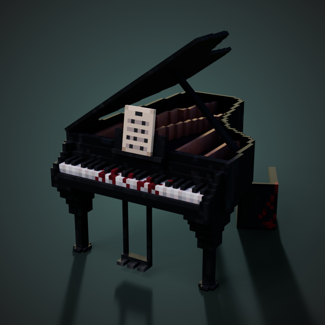 ArtStation - Haunted Grand Piano