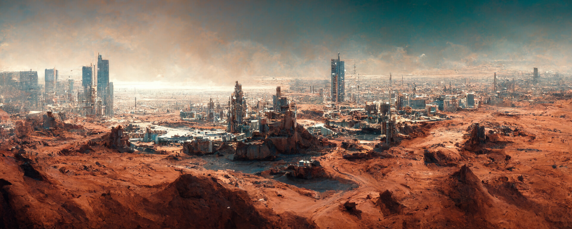 ArtStation - Mars Base