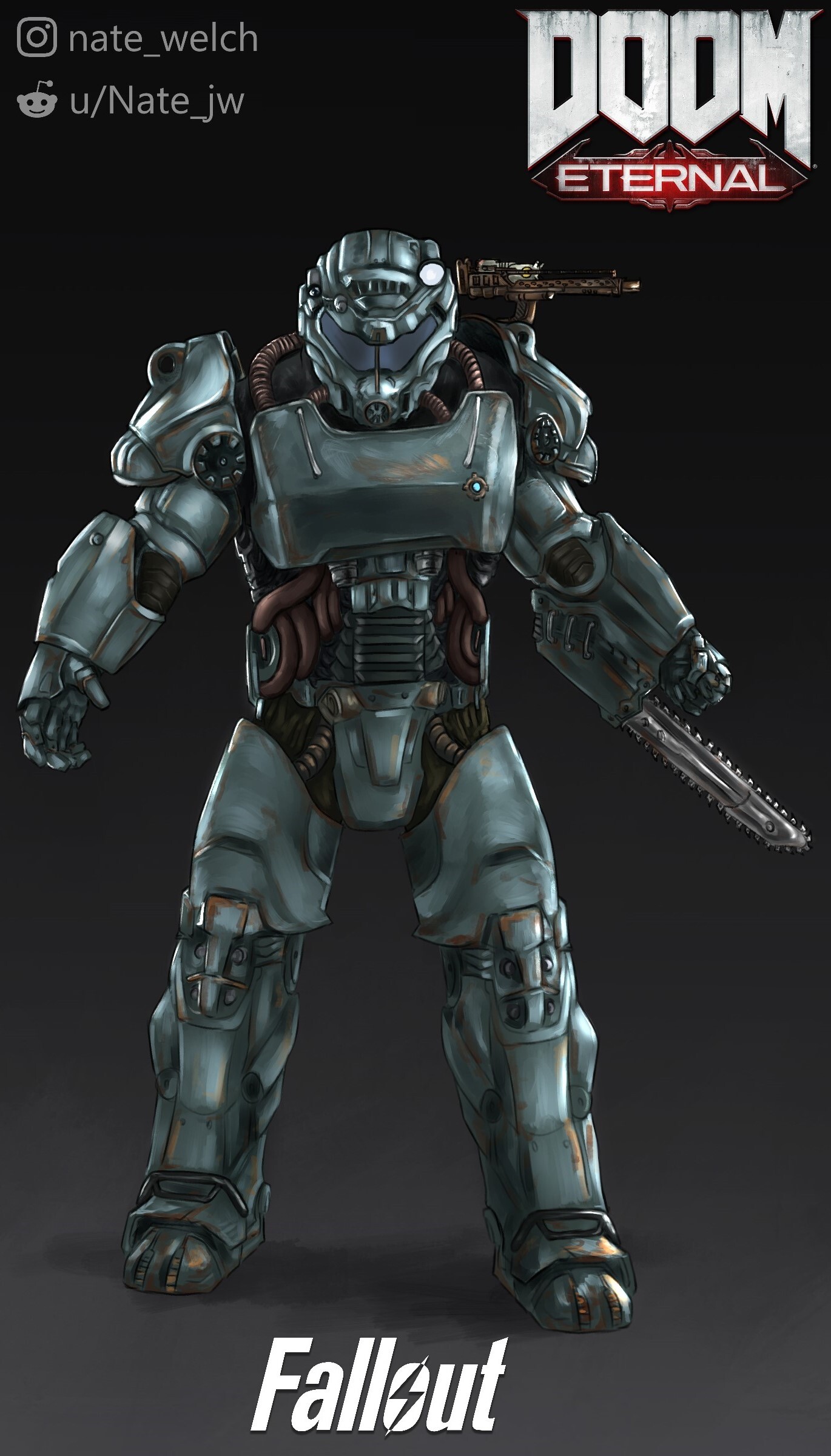 Infinity Pilot - Wasteland Slayer (Doom / Fallout skin)