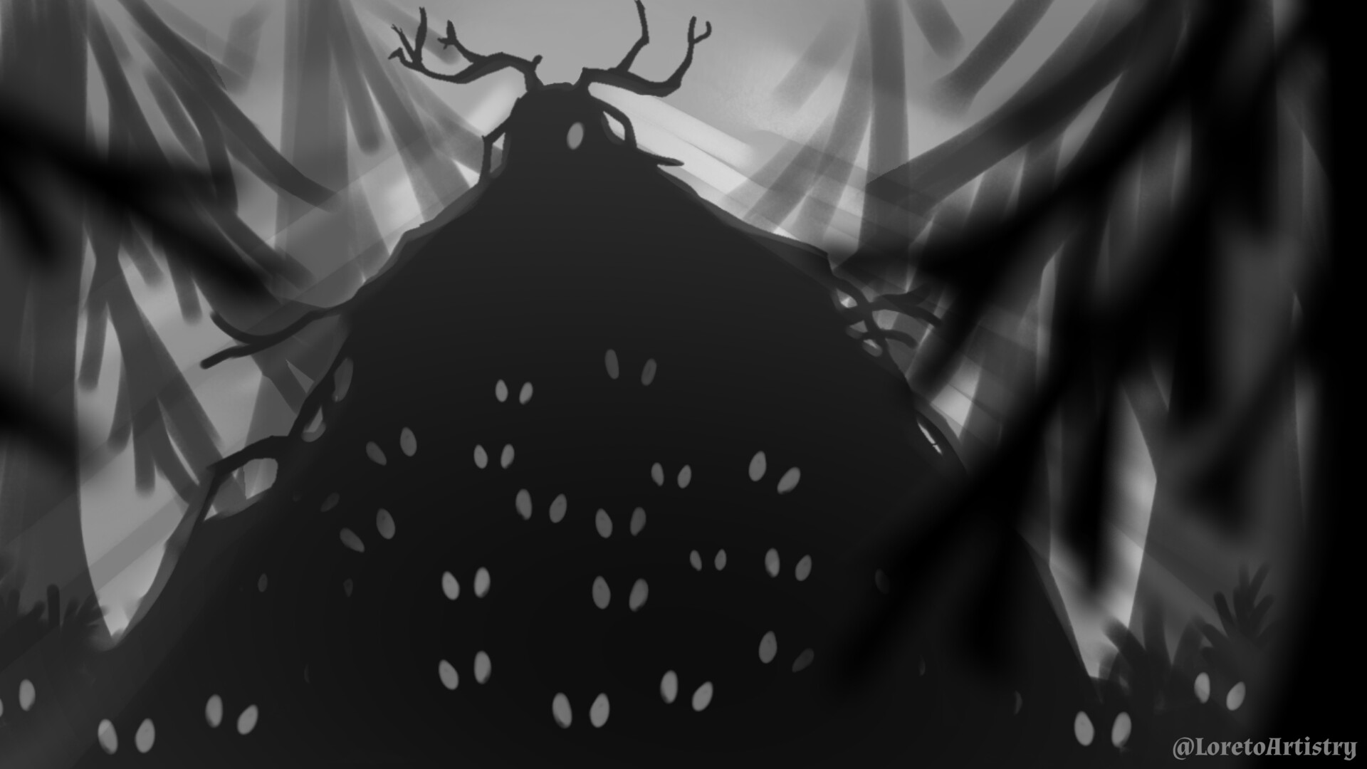 Sophia Loreto - Horror Lighting Practice