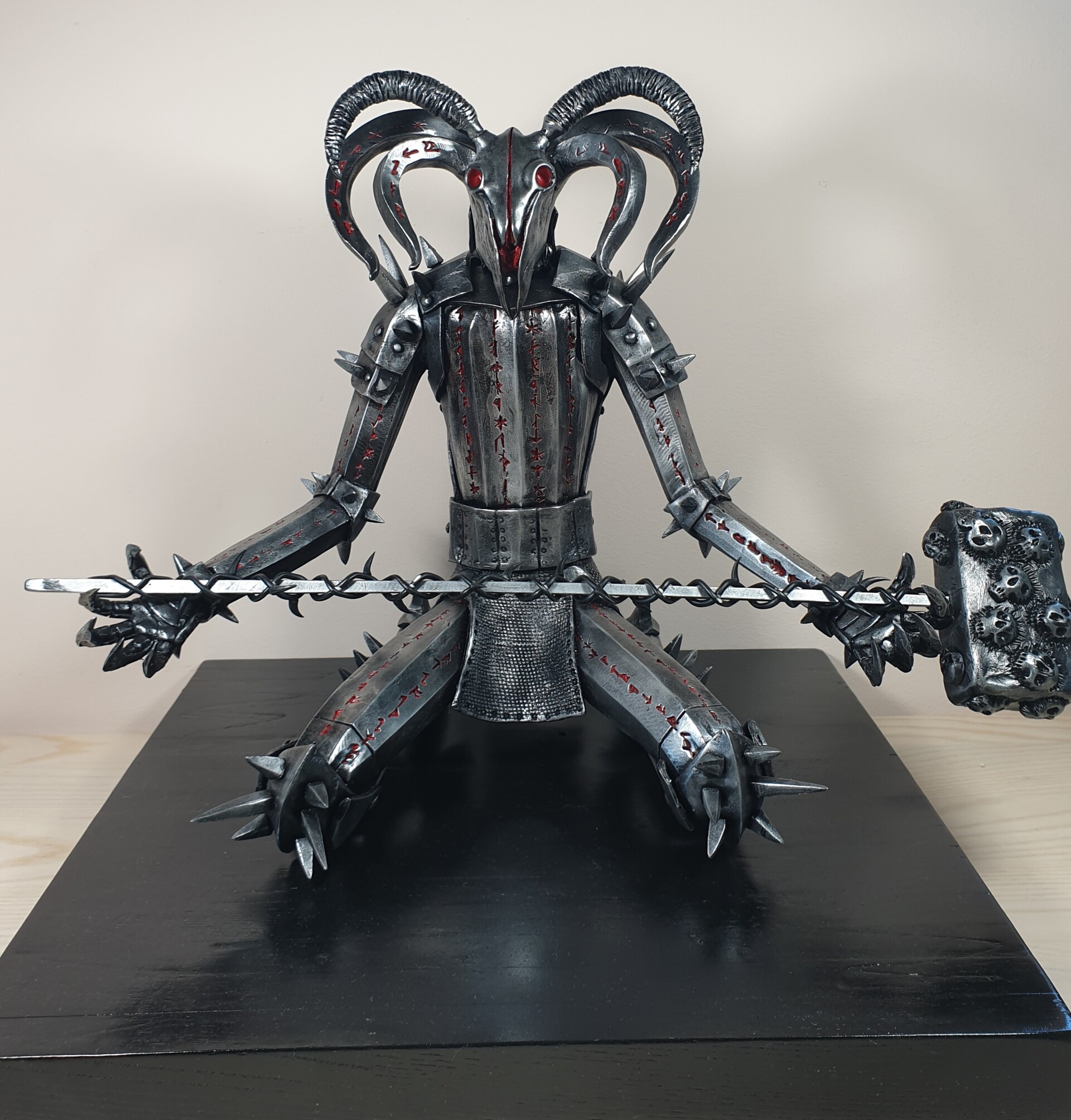 ArtStation - Morgoth creating Grond- steel edition.