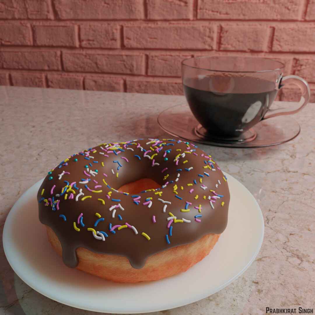 ArtStation - Donut made in Blender