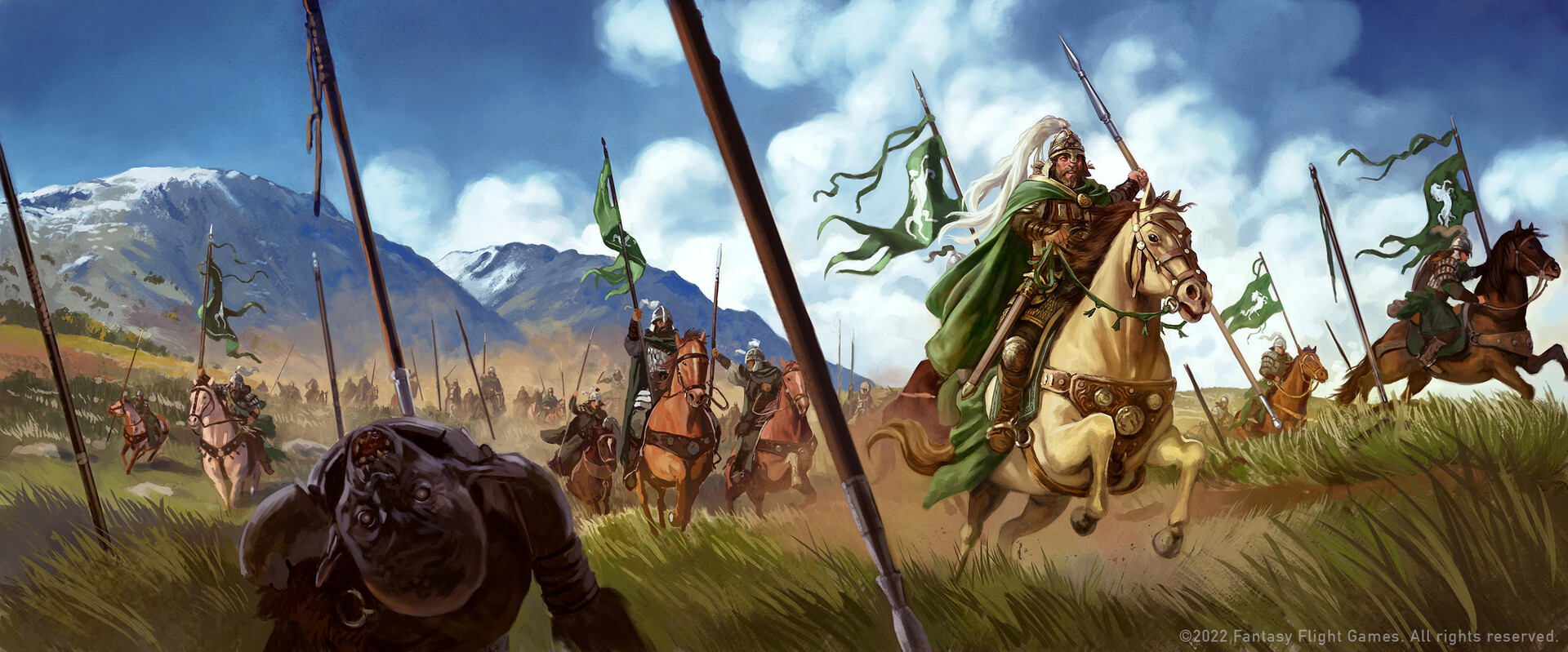 Rohan Victory by Borja Pindado : r/lotr