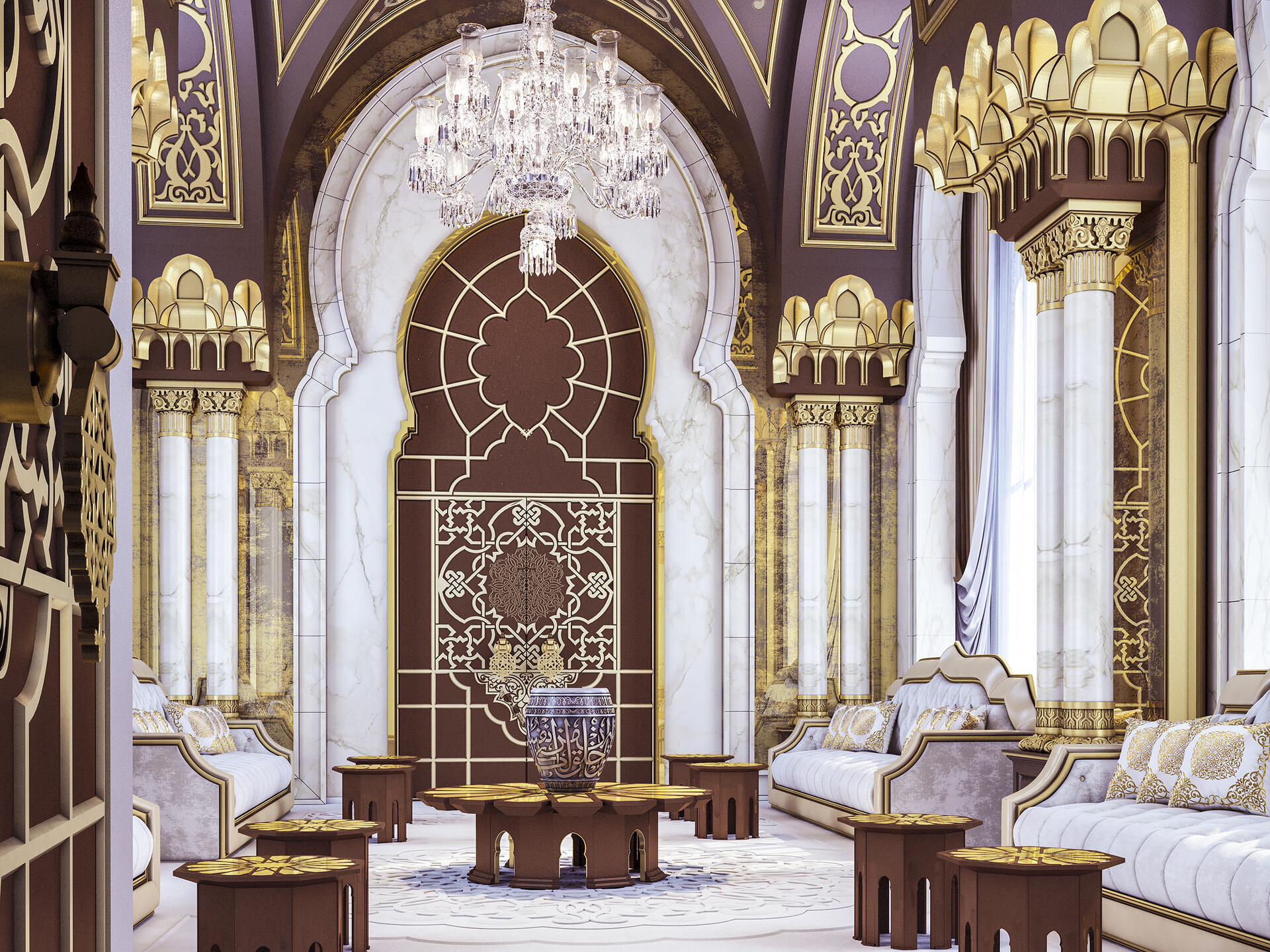 ArtStation - Islamic majlis