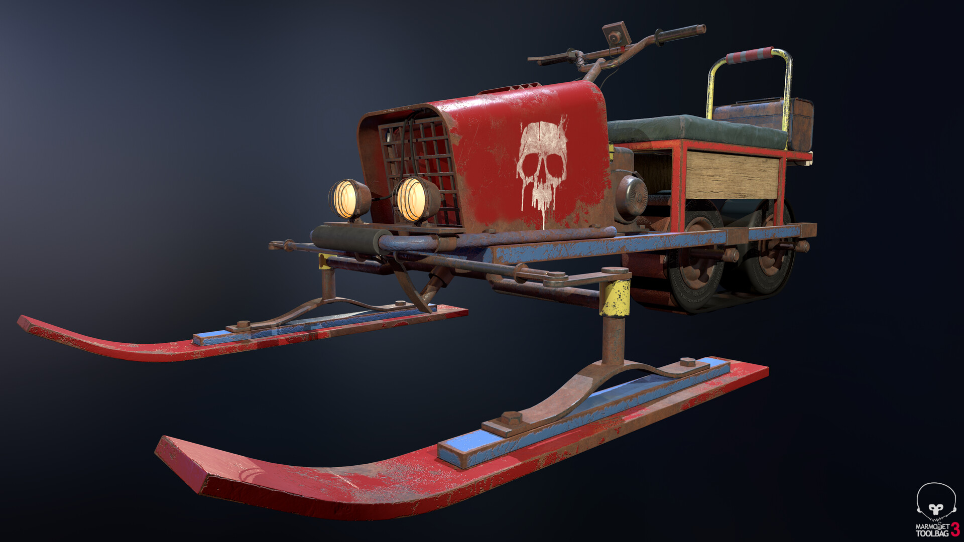 ArtStation - Ice Rust Bike