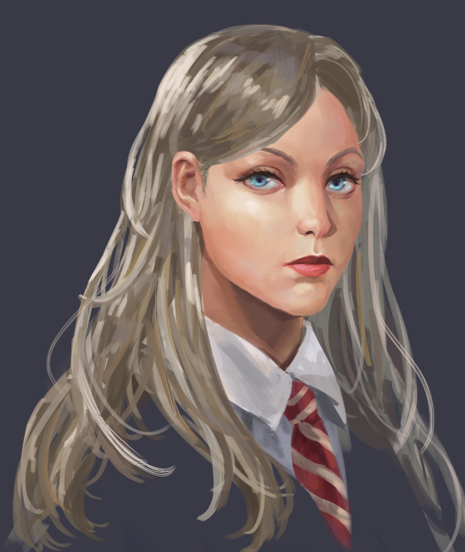 ArtStation - school girl