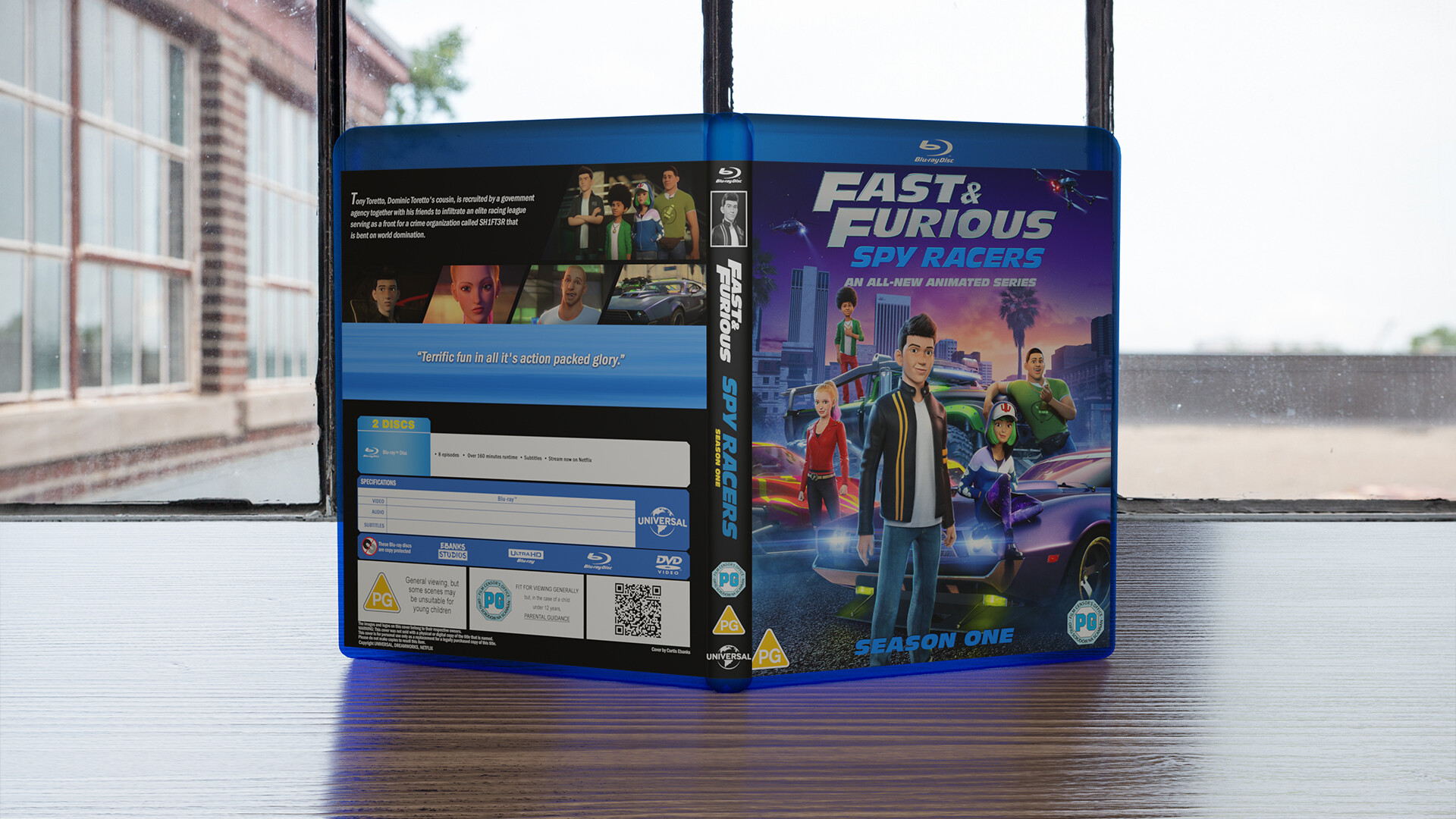 ArtStation - Fast and Furious: Spy Racers Season 1 Custom Blu-ray Cover ...