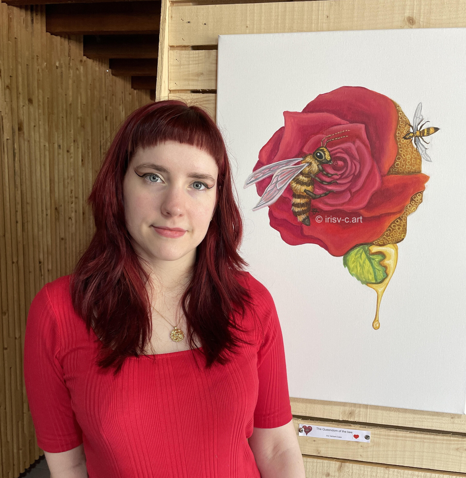 Iris v-c - Behind the scenes / part 3 - The solo art expo "Treasured heart"