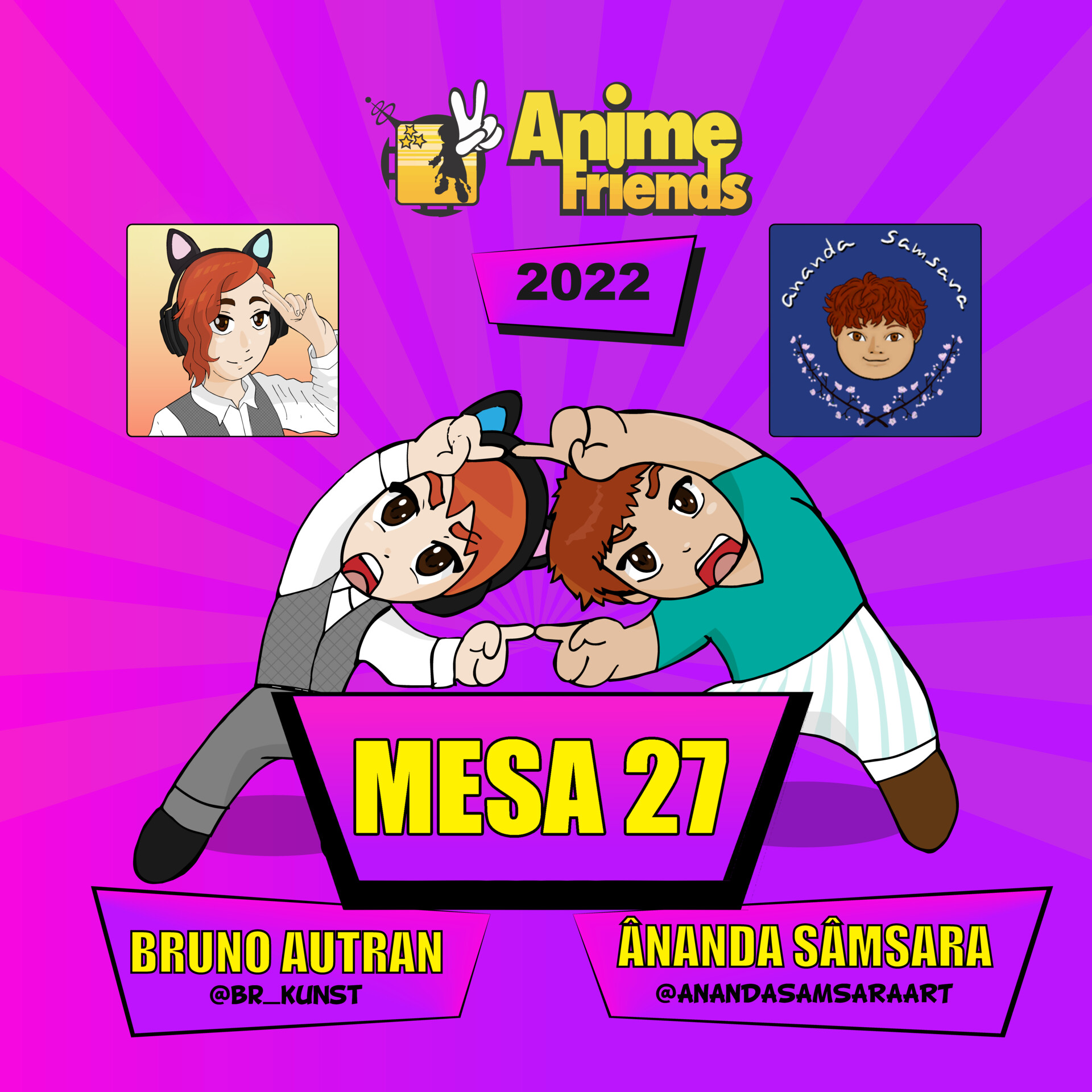 ArtStation - Anime Friends Tour Rio - July 2022