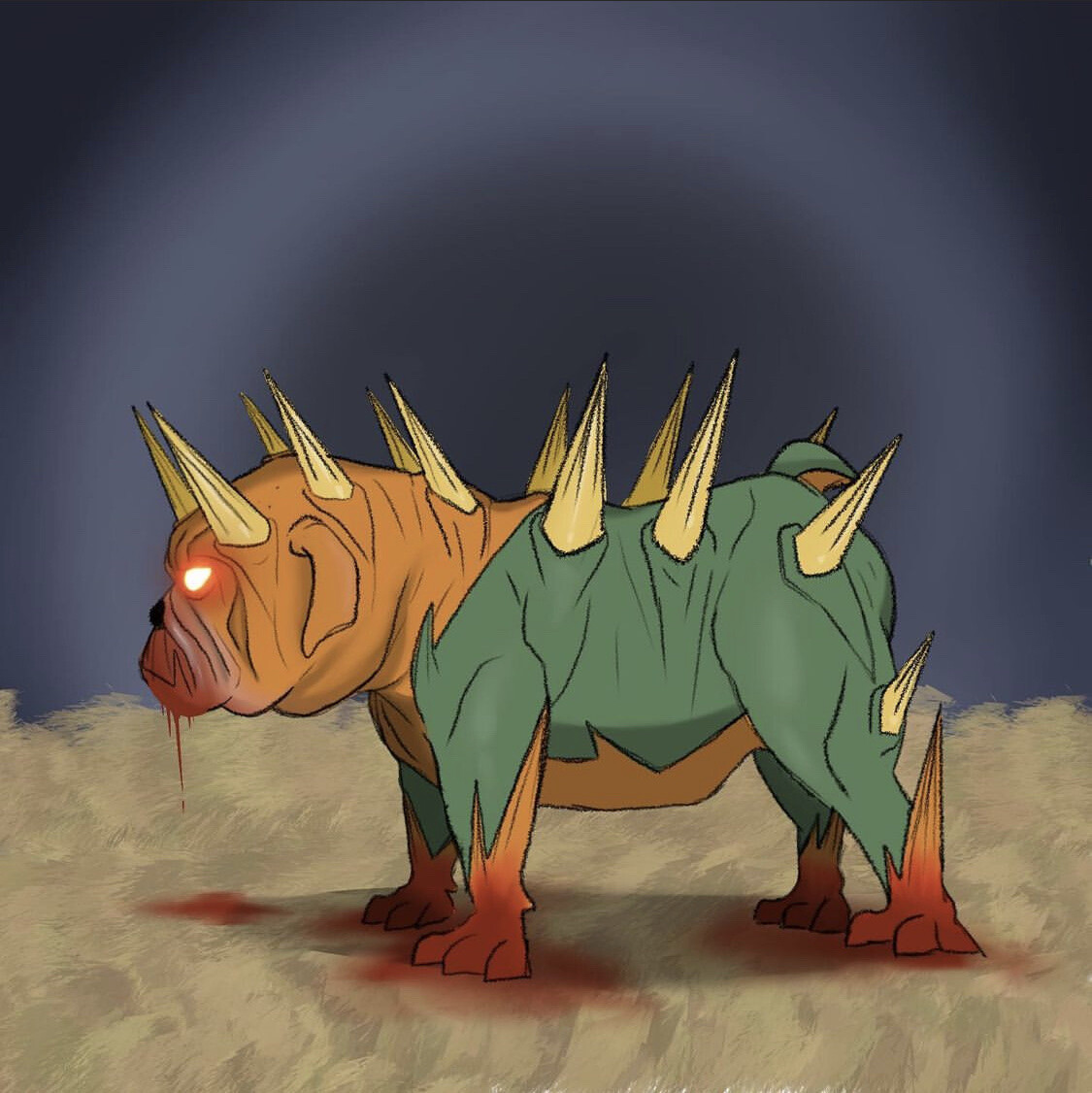 ArtStation - Monster bulldog concept