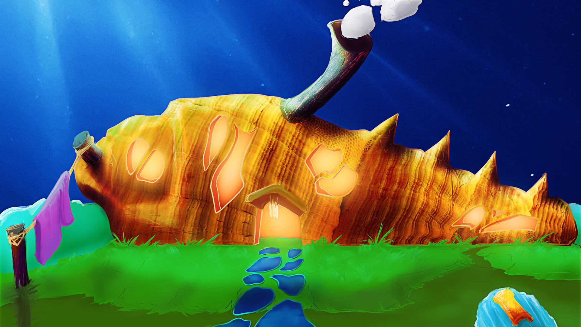 ArtStation - A Mermaids house