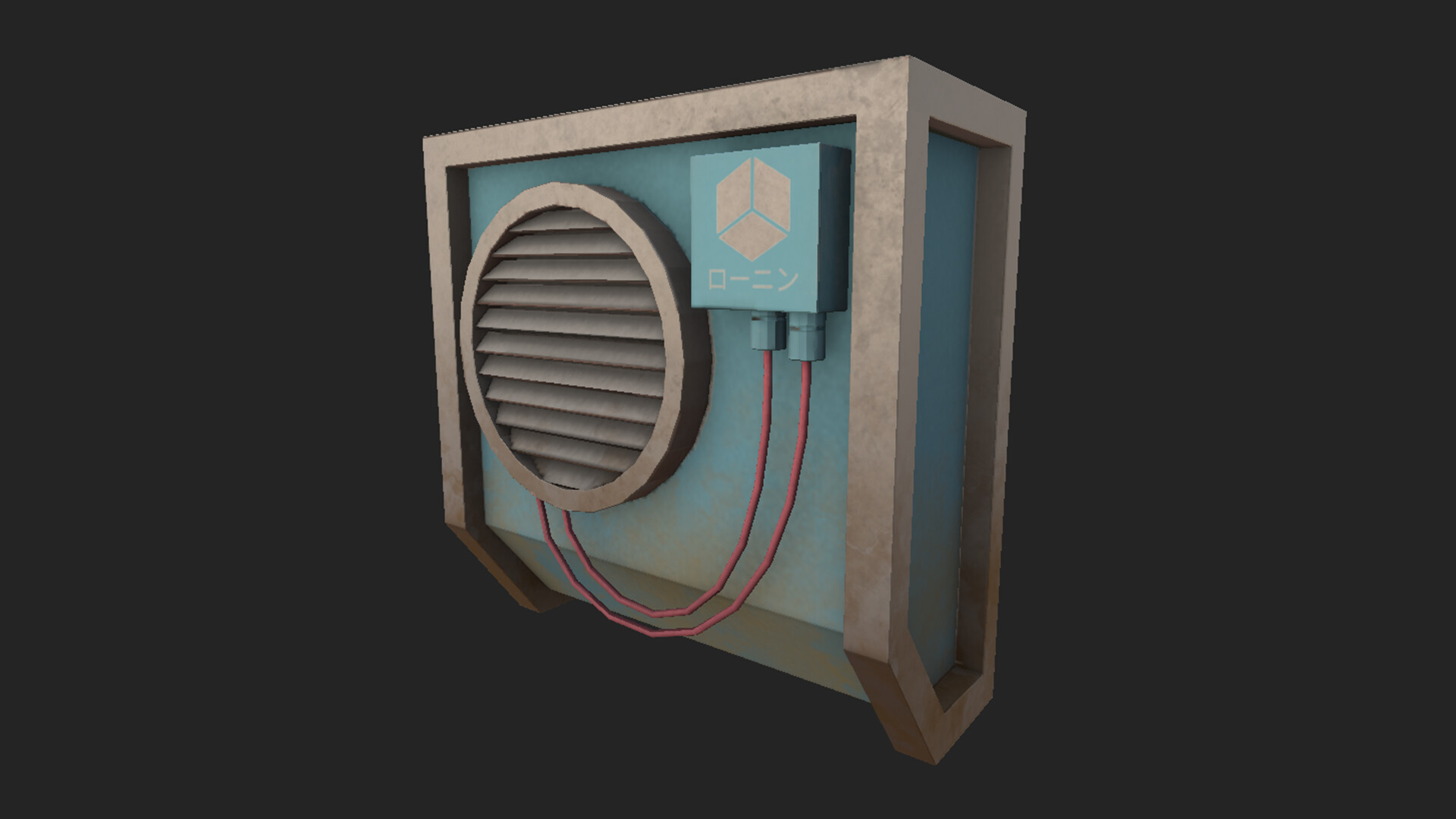 ArtStation - Stylized AC Unit
